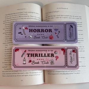 Bookish Ticket Bookmark | Handmade Bookmark | Laminated Bookmark ...