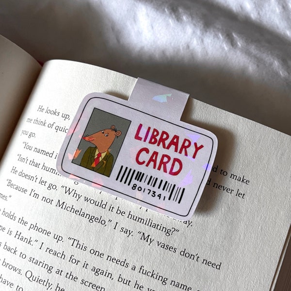 Magnetic Bookmark - Etsy