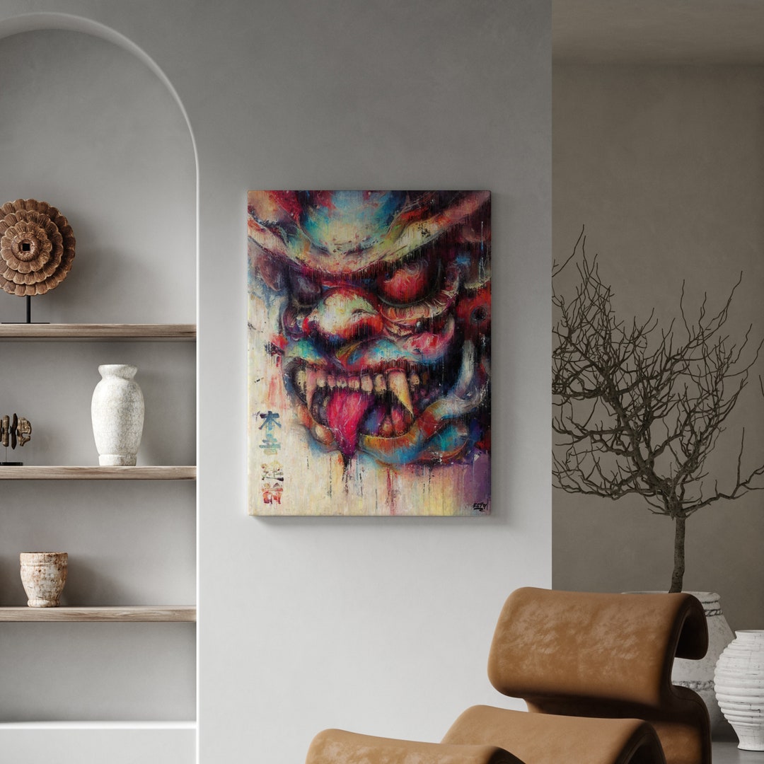 Honne and Tatemae – Limited Edition Portrait Art Print & Canvas ...