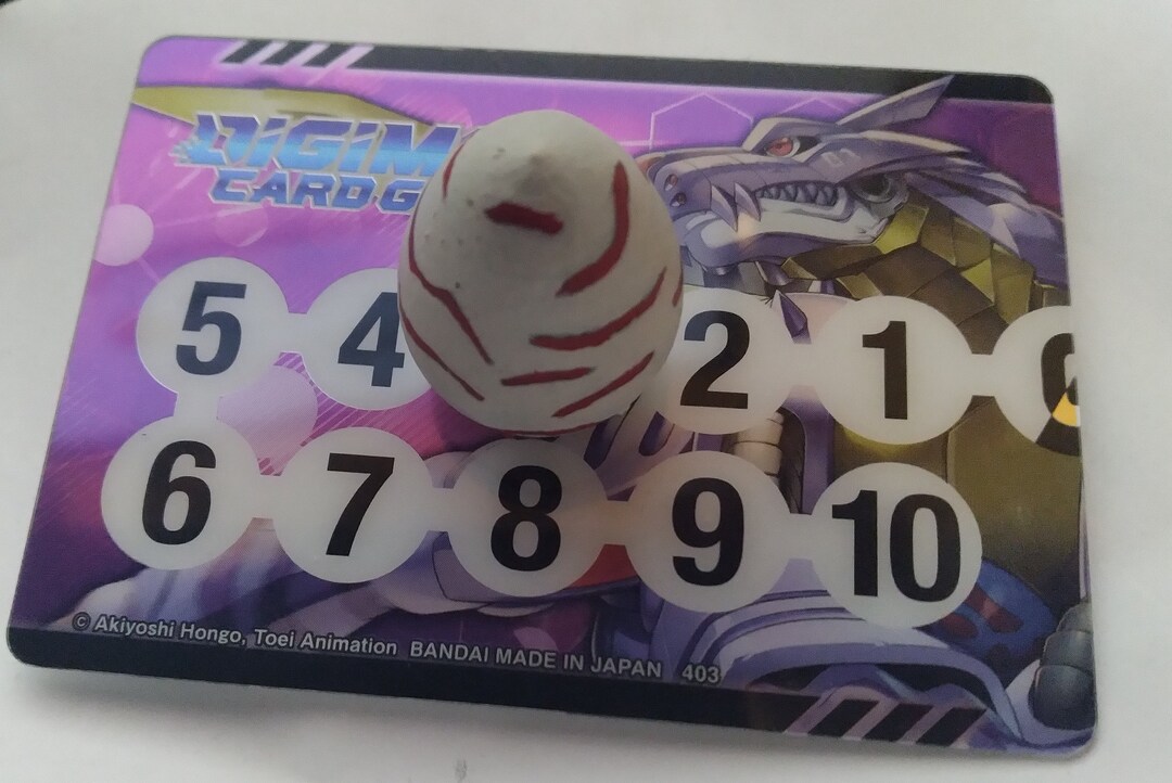 Digimon TCG Memory Tracker Egg - Etsy