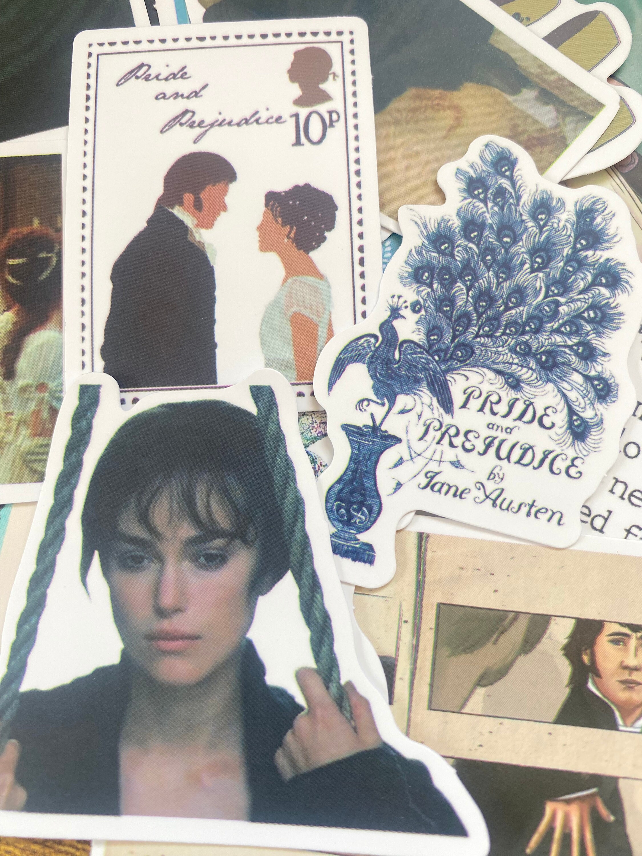 Pride and Prejudice Stickers, Teenager Stickers, Journal Planner ...