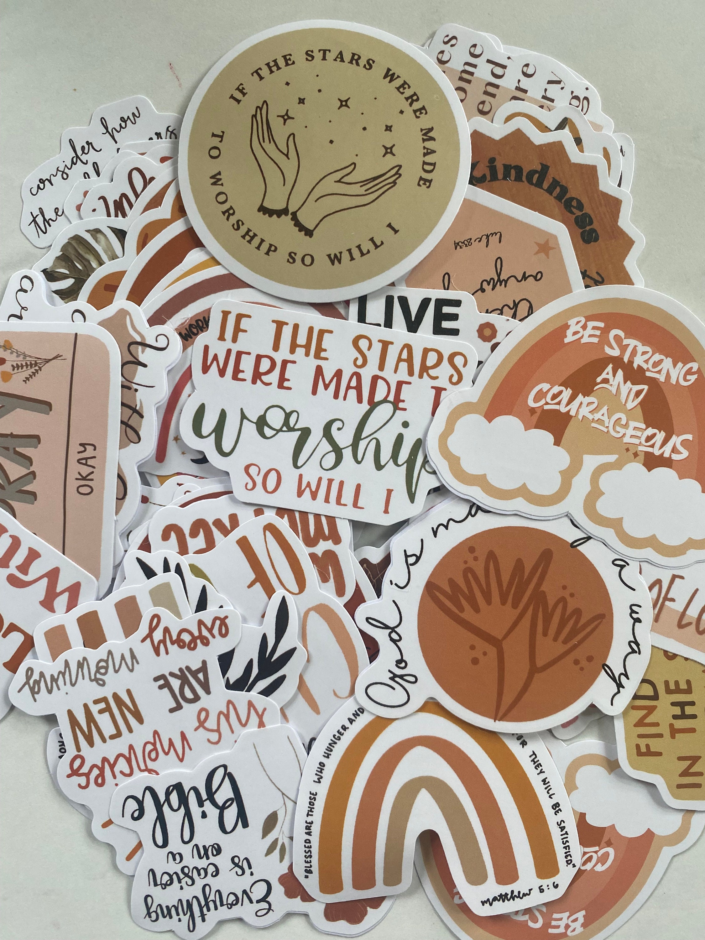 Bible Stickers Christian Stickers Prayer Stickers for All Stickers ...