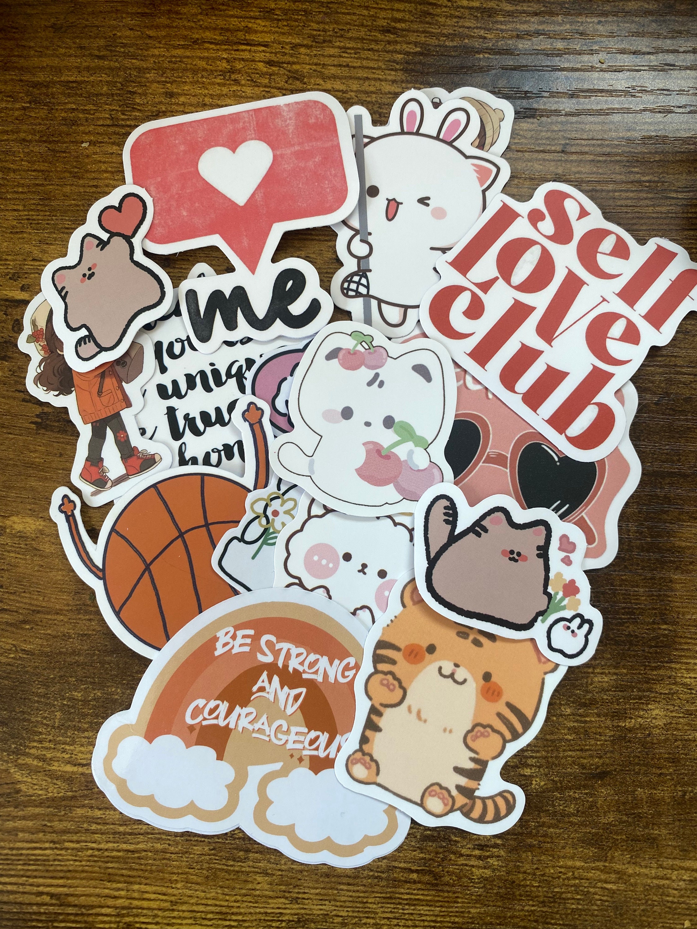 Any 15 Sticker Pack, Sticker Pack, Laptop Sticker, Tumbler Sticker ...