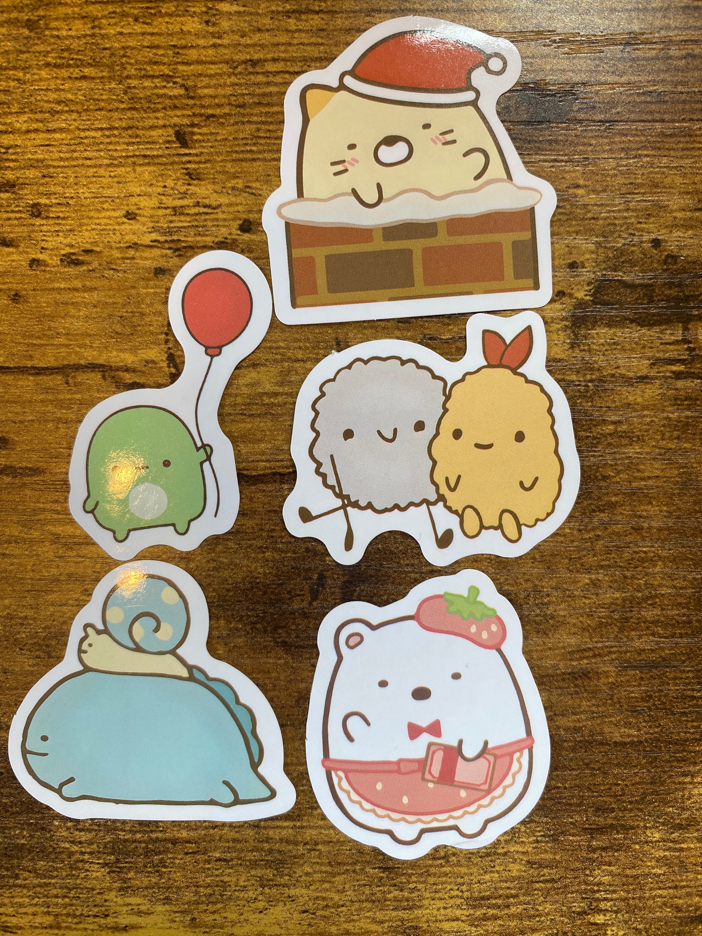 5 Animal Stickers 5 Cute Cartoon Animal Stickers Bulk Kids Stickers ...