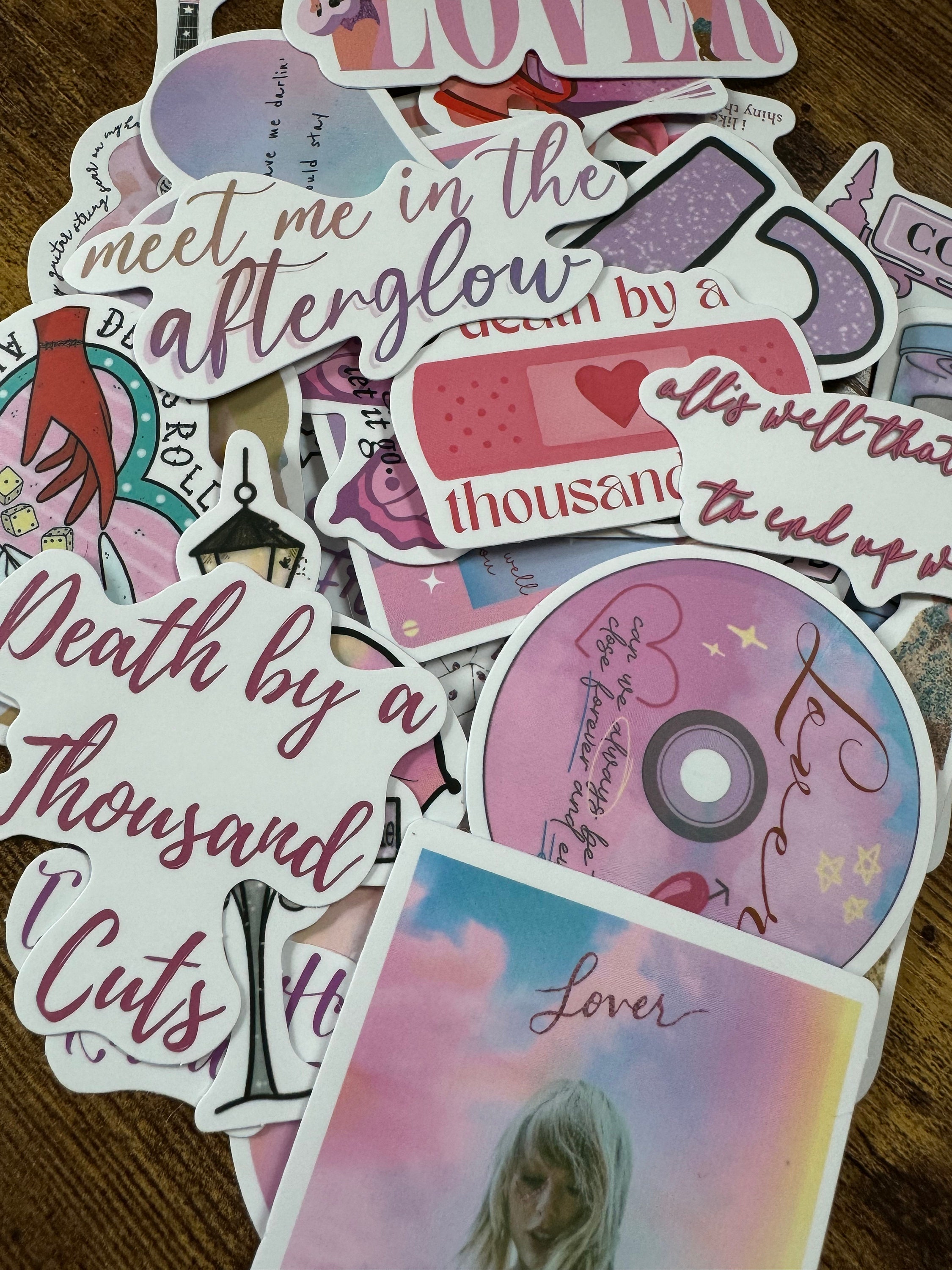 15-100 Taylor Swift Stickers Mixed Swiftie Sticker Pack, Swifties, Eras ...