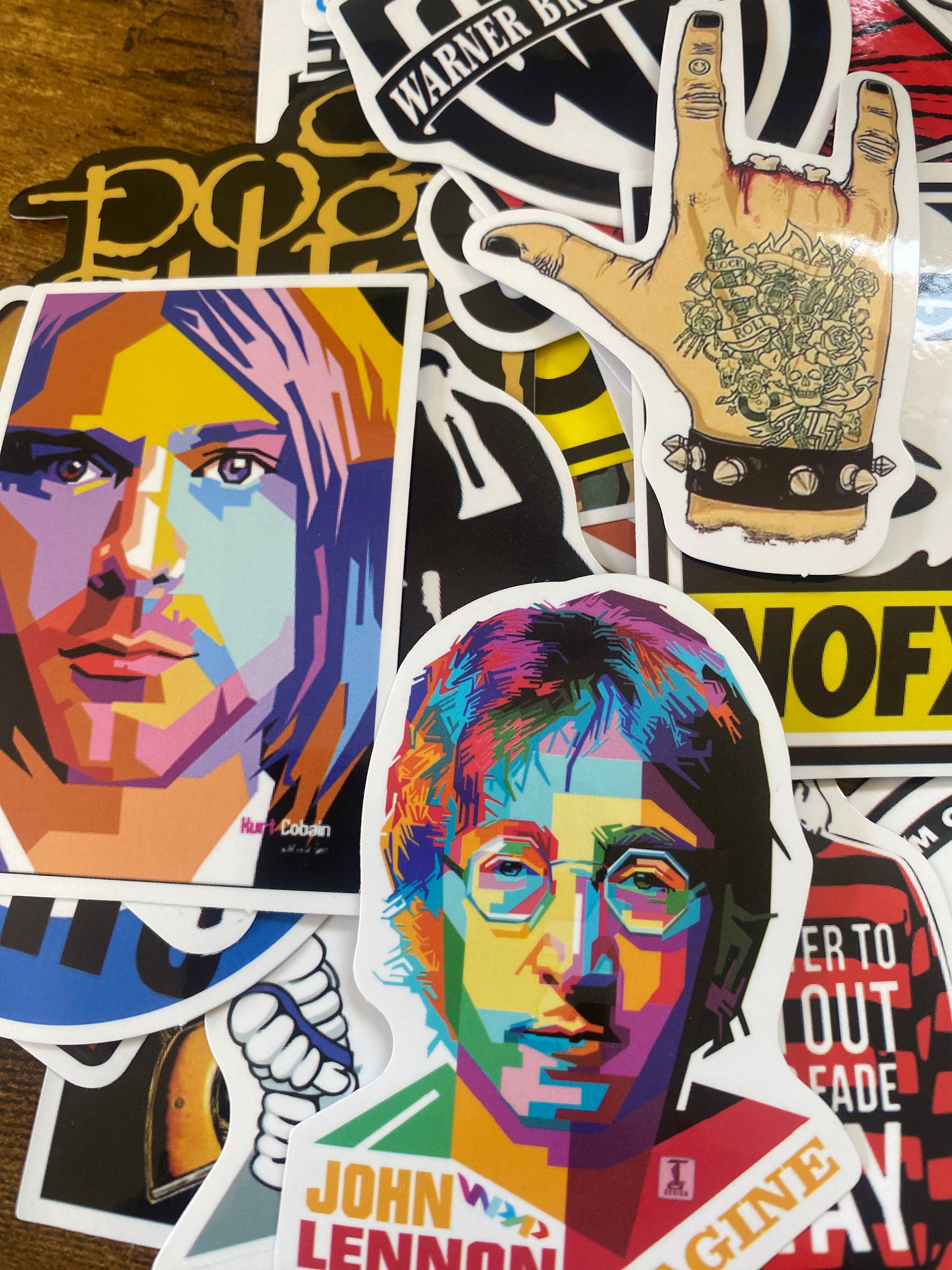 Music Lover Stickers, Rock Music Stickers, Teenager Stickers, Journal ...