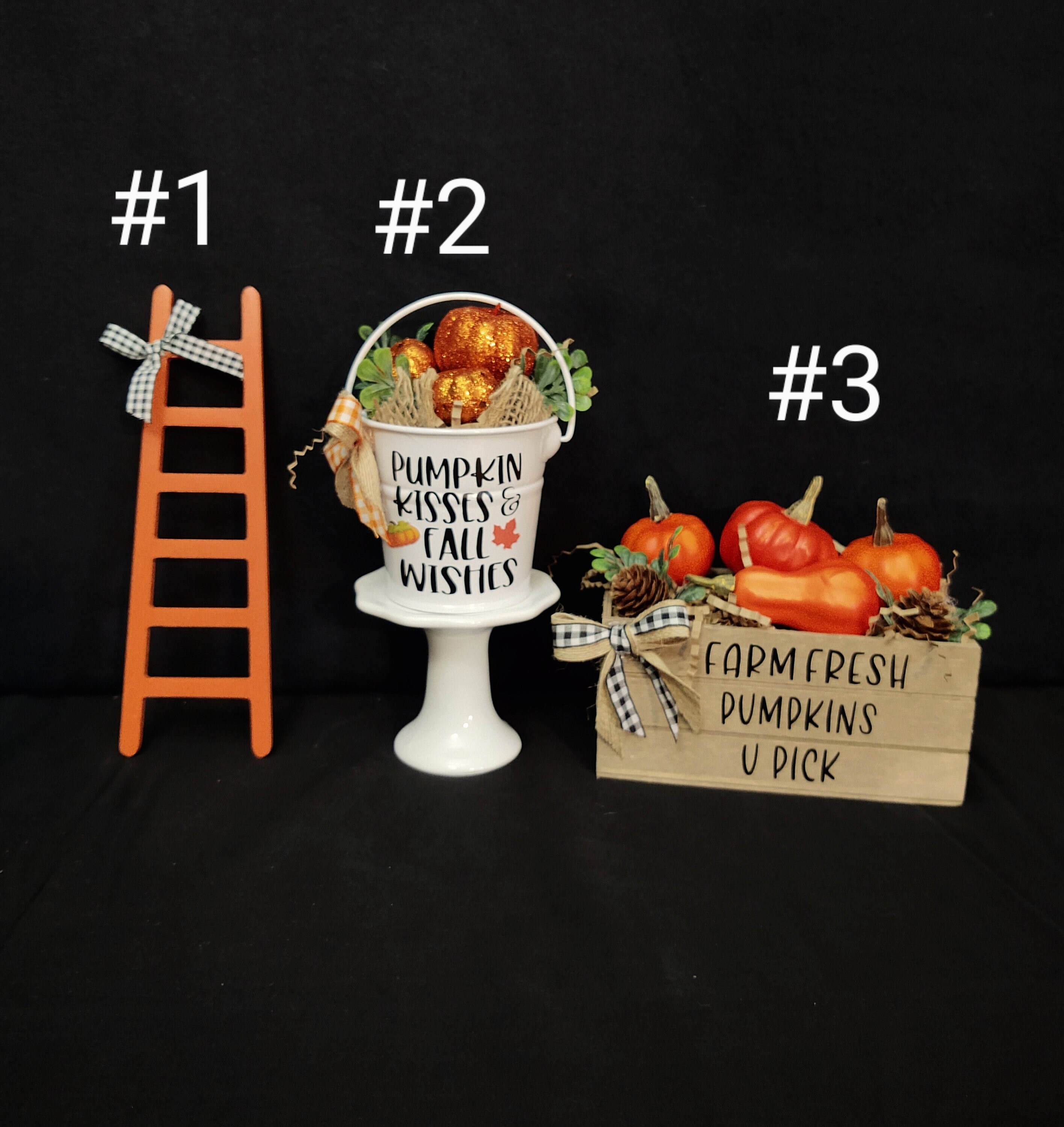 Fall Tier Tray Decor, Farmhouse Thanksgiving Tiered Tray, Autumn ...