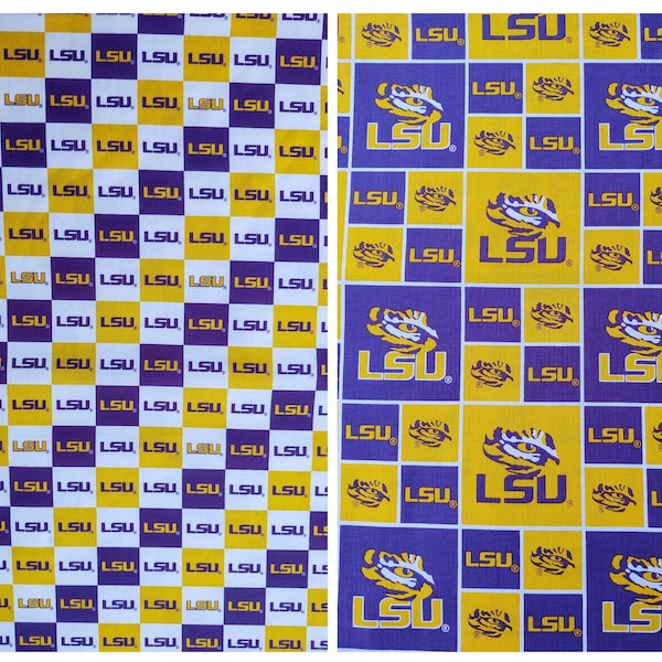 Lsu Fabric - Etsy