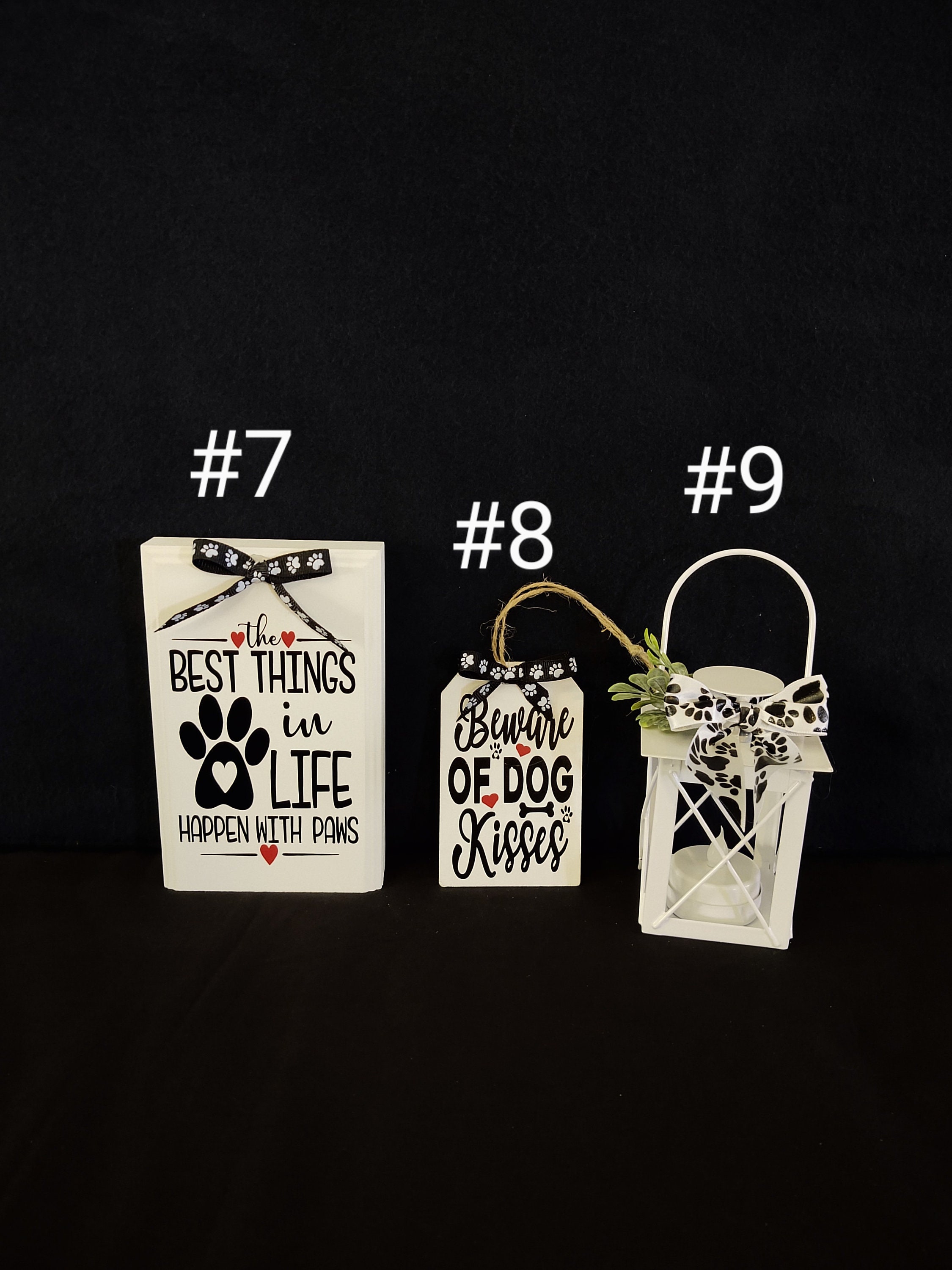 Dog Tiered Tray Decor, Farmhouse Dog Lover Decor, Puppy Tier Tray, Pet ...