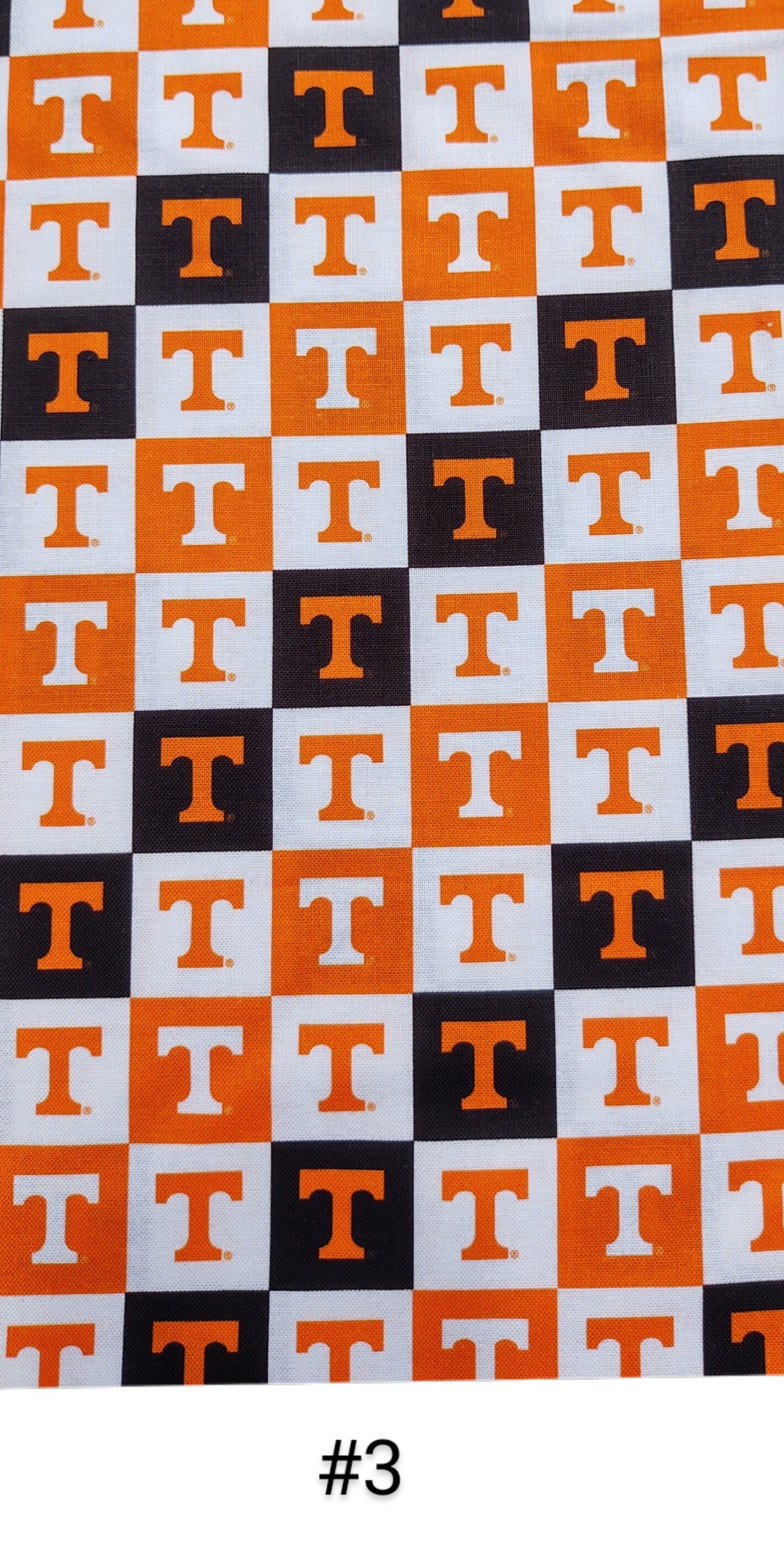 University of Tennessee Vols NCAA College Logo 100% Cotton Fabric by ...