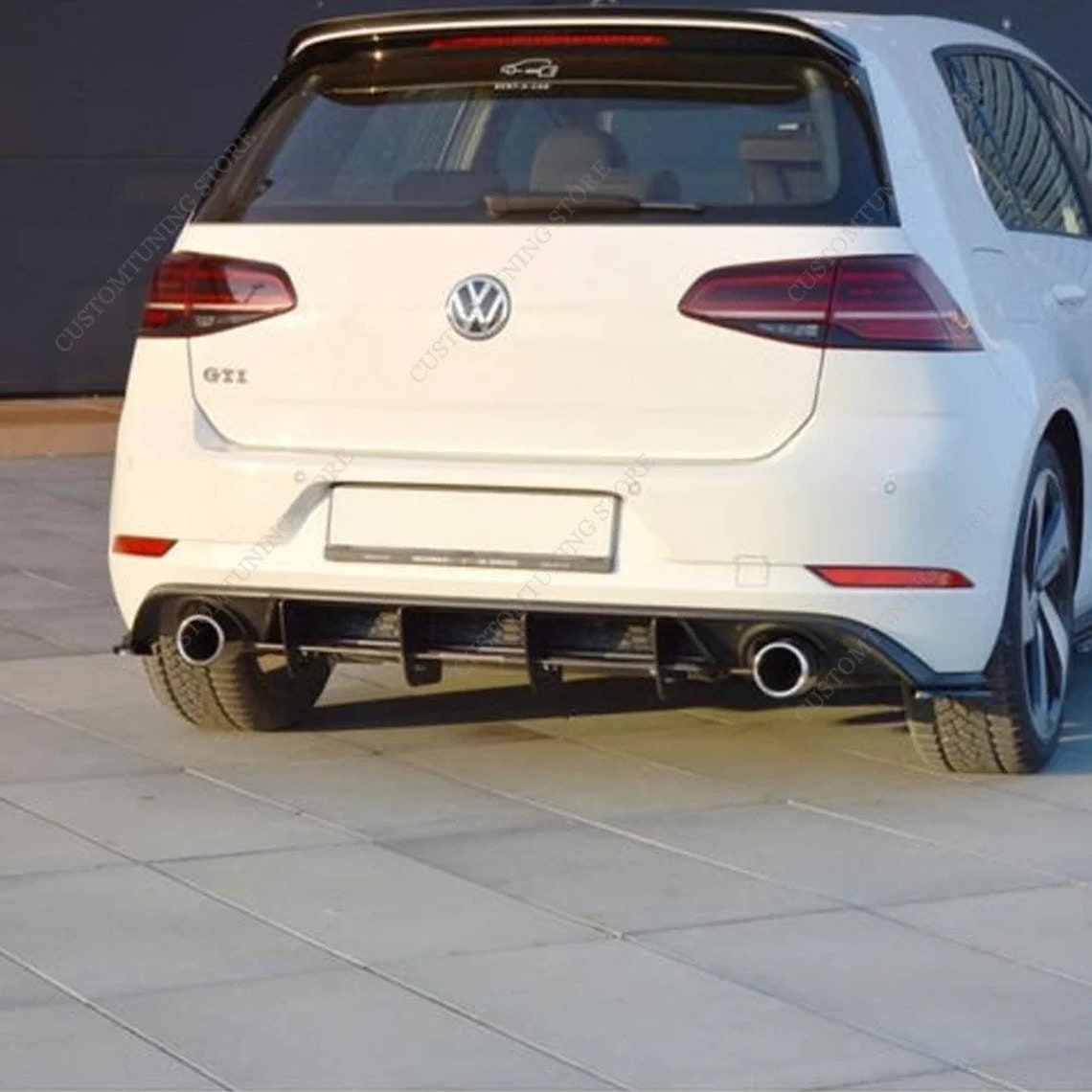 Volkswagen VW Golf 7 MK7 7.5 Tsi GTI R E-golf Spoiler 2014-2021 ABS ...