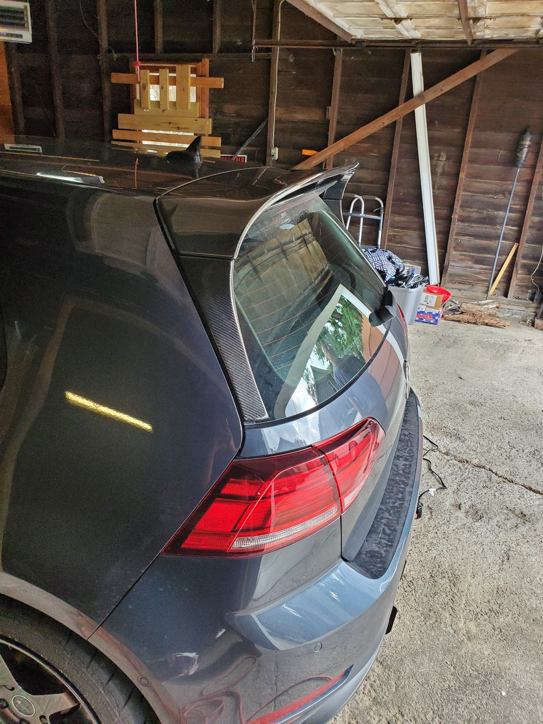 Volkswagen VW Golf 7 MK7 7.5 Tsi GTI R E-golf Spoiler 2014-2021 ABS ...