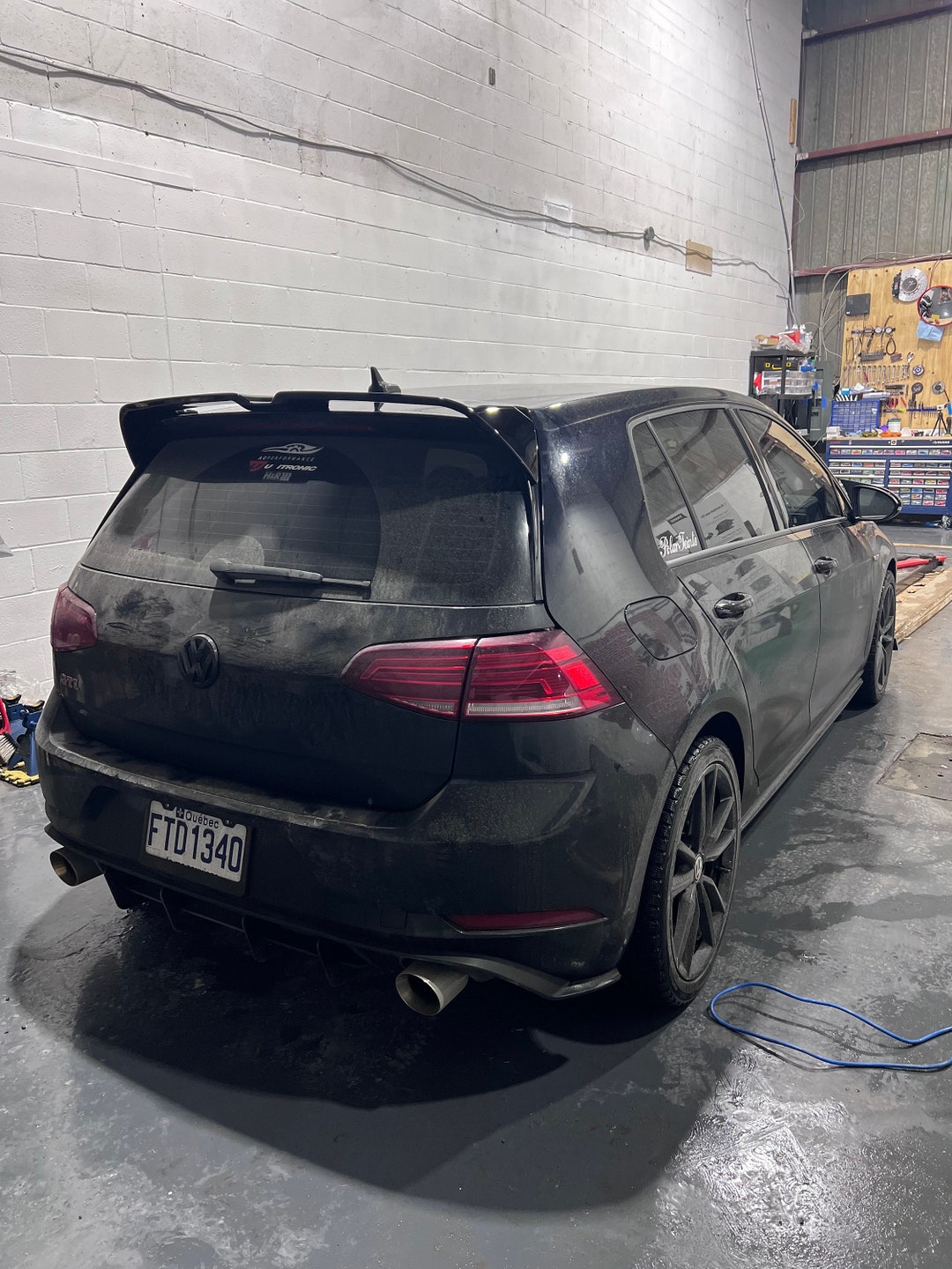 Volkswagen VW Golf 7 MK7 7.5 Tsi GTI R E-golf Spoiler 2014-2021 ABS ...