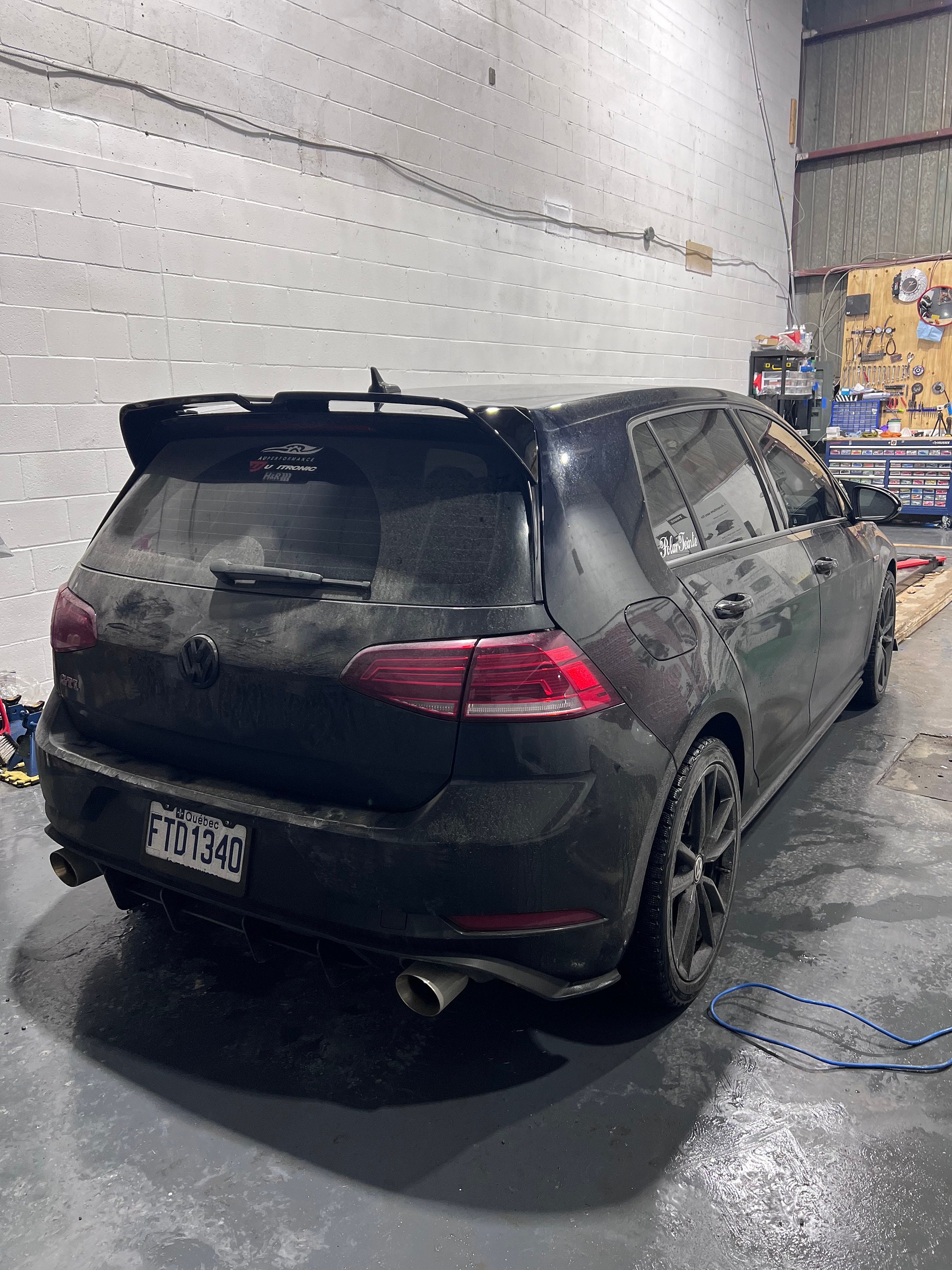 Volkswagen VW Golf 7 MK7 7.5 Tsi GTI R E-golf Spoiler 2014-2021 ABS ...