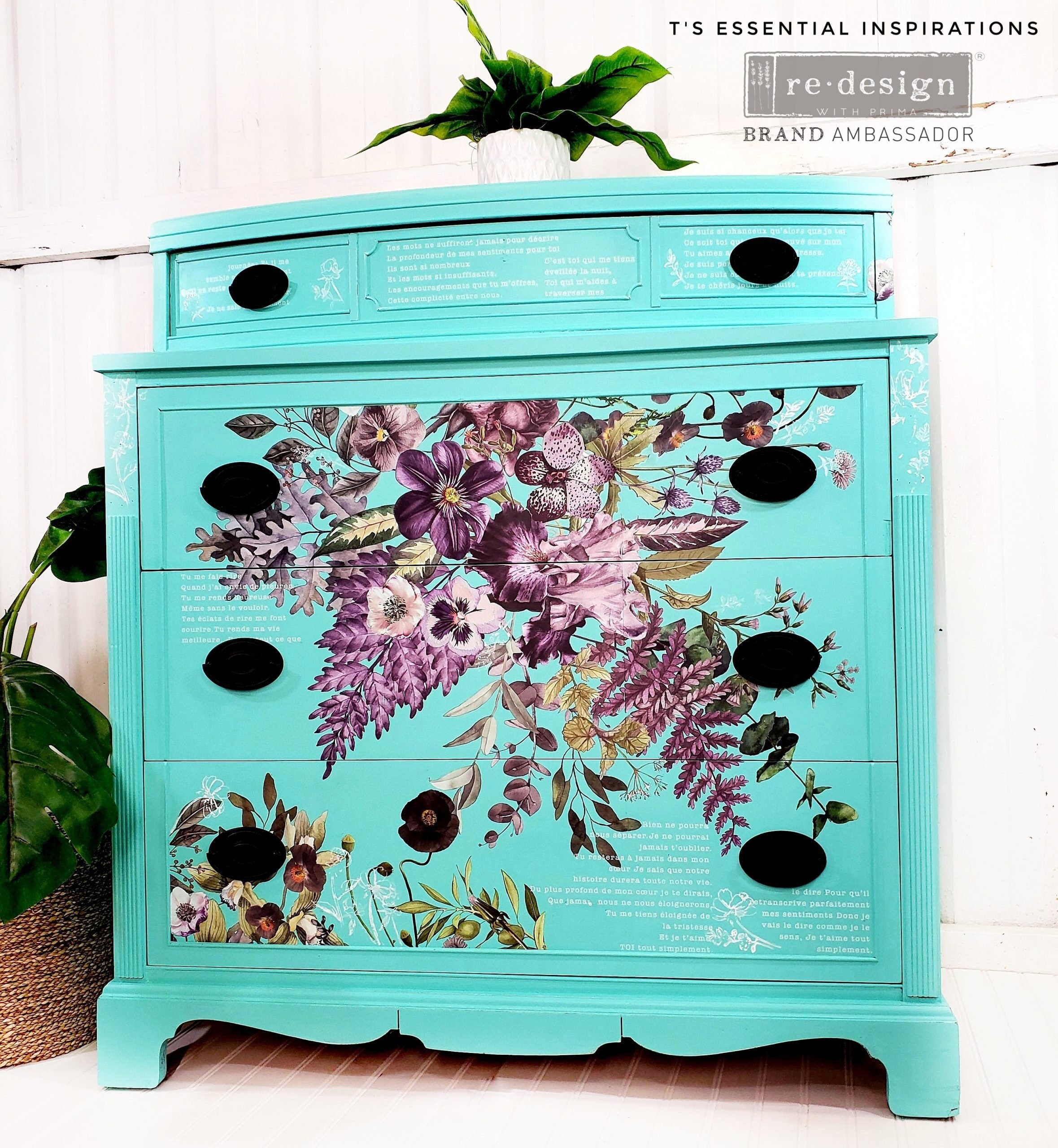 New Redesign Prima Decor Transfers Vigorous Violet Total Sheet Size 48 ...