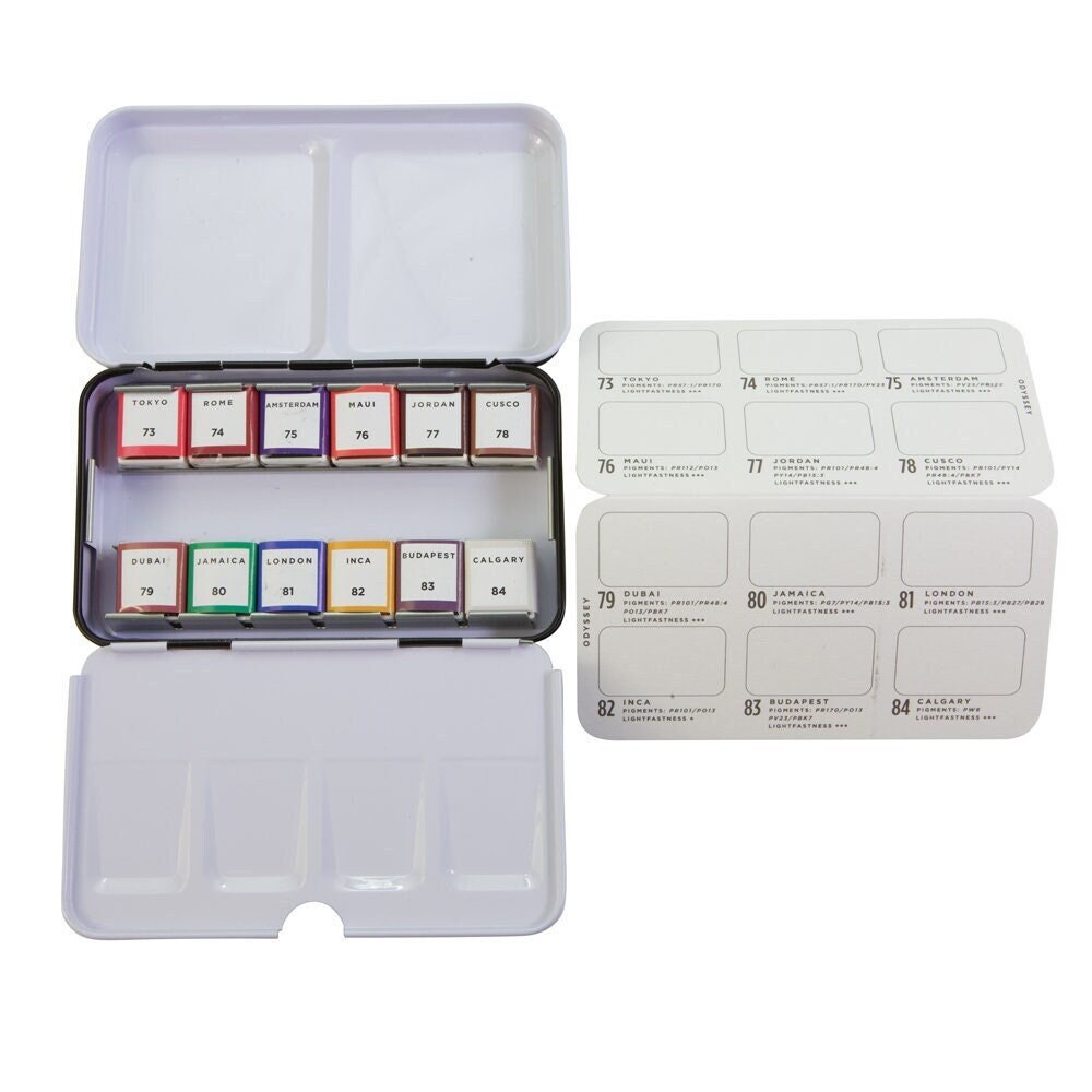 Watercolor Confections Odyssey for Painting and Calligraphy ...