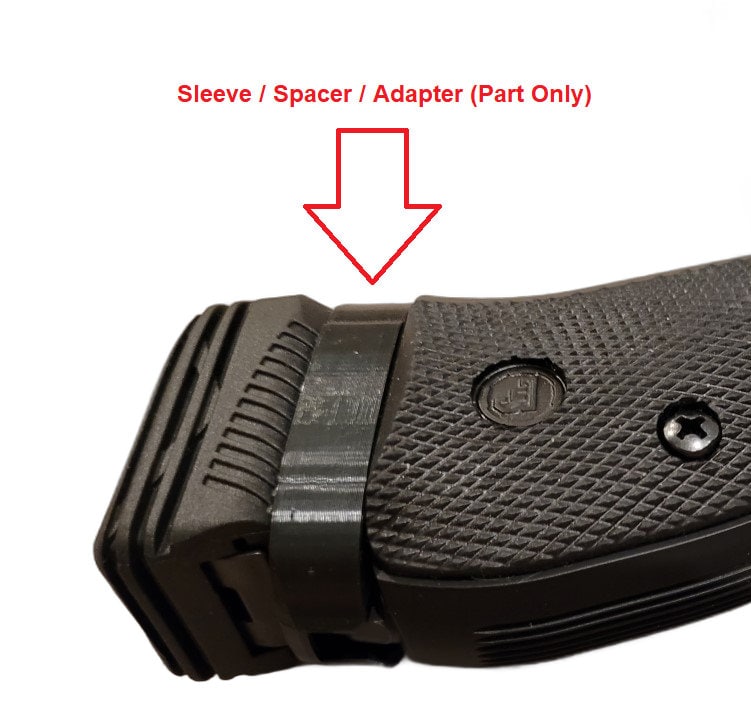 CZ 75 CZ Shadow 2 ,sp-01 Full Size to Use in P01 Mag Sleeve Spacer ...