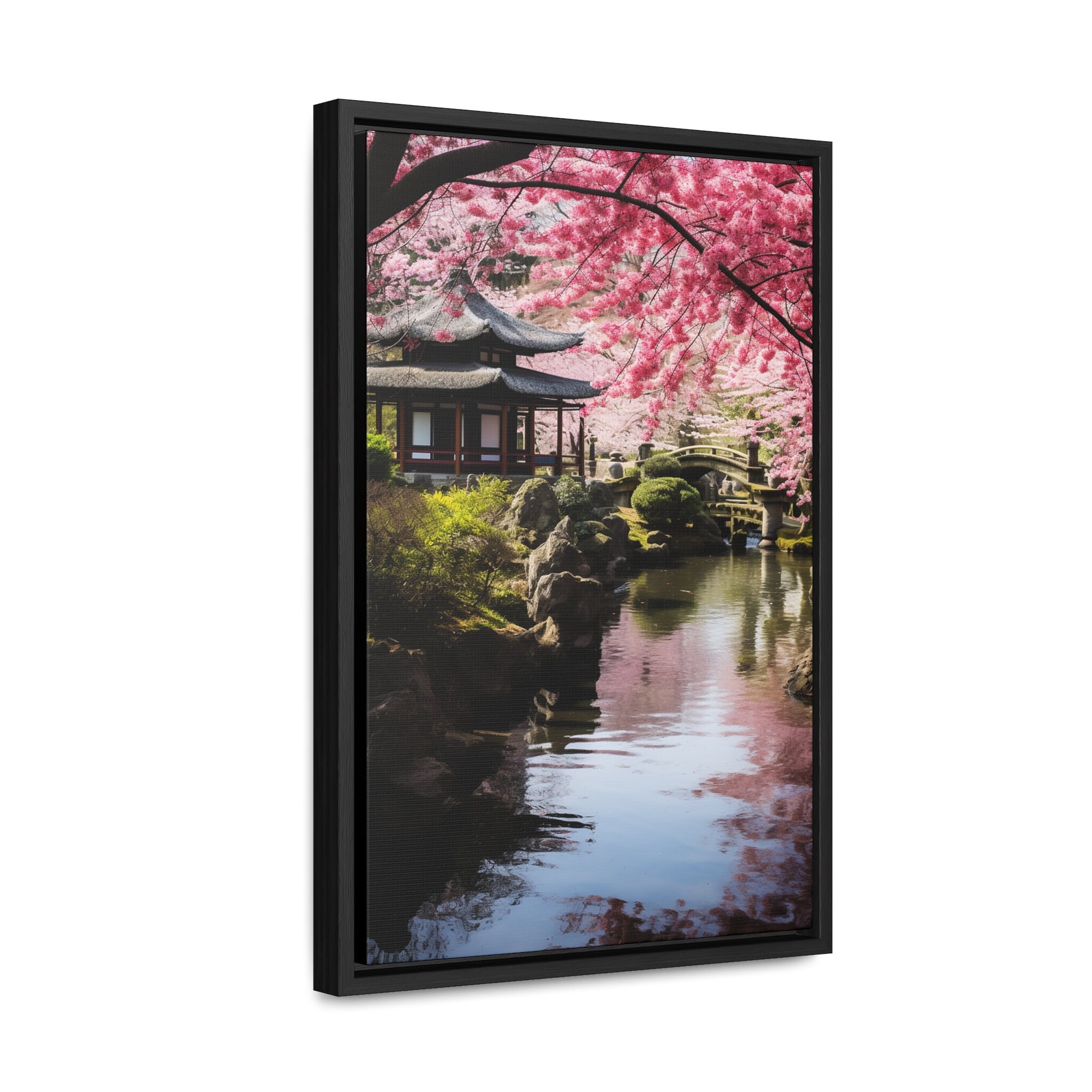 Cherry Blossom Poster Japanese Print Classic Gift Cherry Blossoms ...