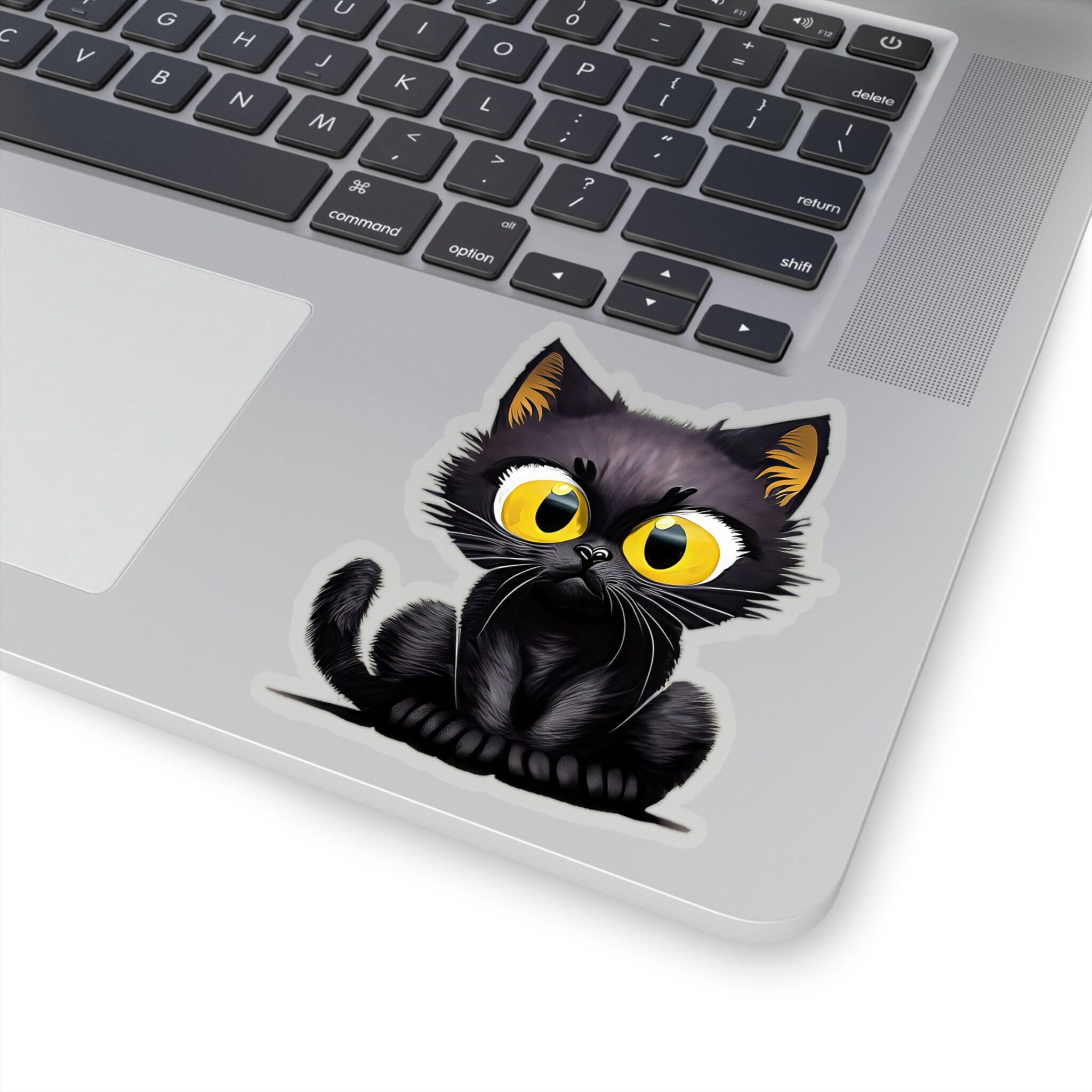 Good Kitty Cat Sticker Good Kitty Kitten Black Cat Witches Cat Cute Cat ...