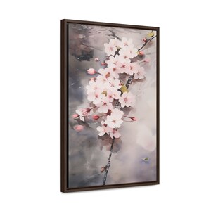 Cherry Blossom Poster Japanese Print Classic Gift Cherry Blossoms ...