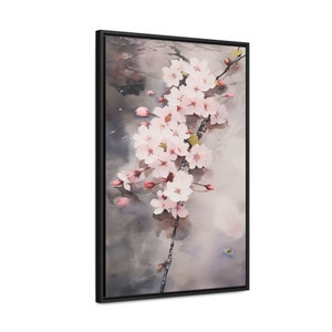 Cherry Blossom Poster Japanese Print Classic Gift Cherry Blossoms ...