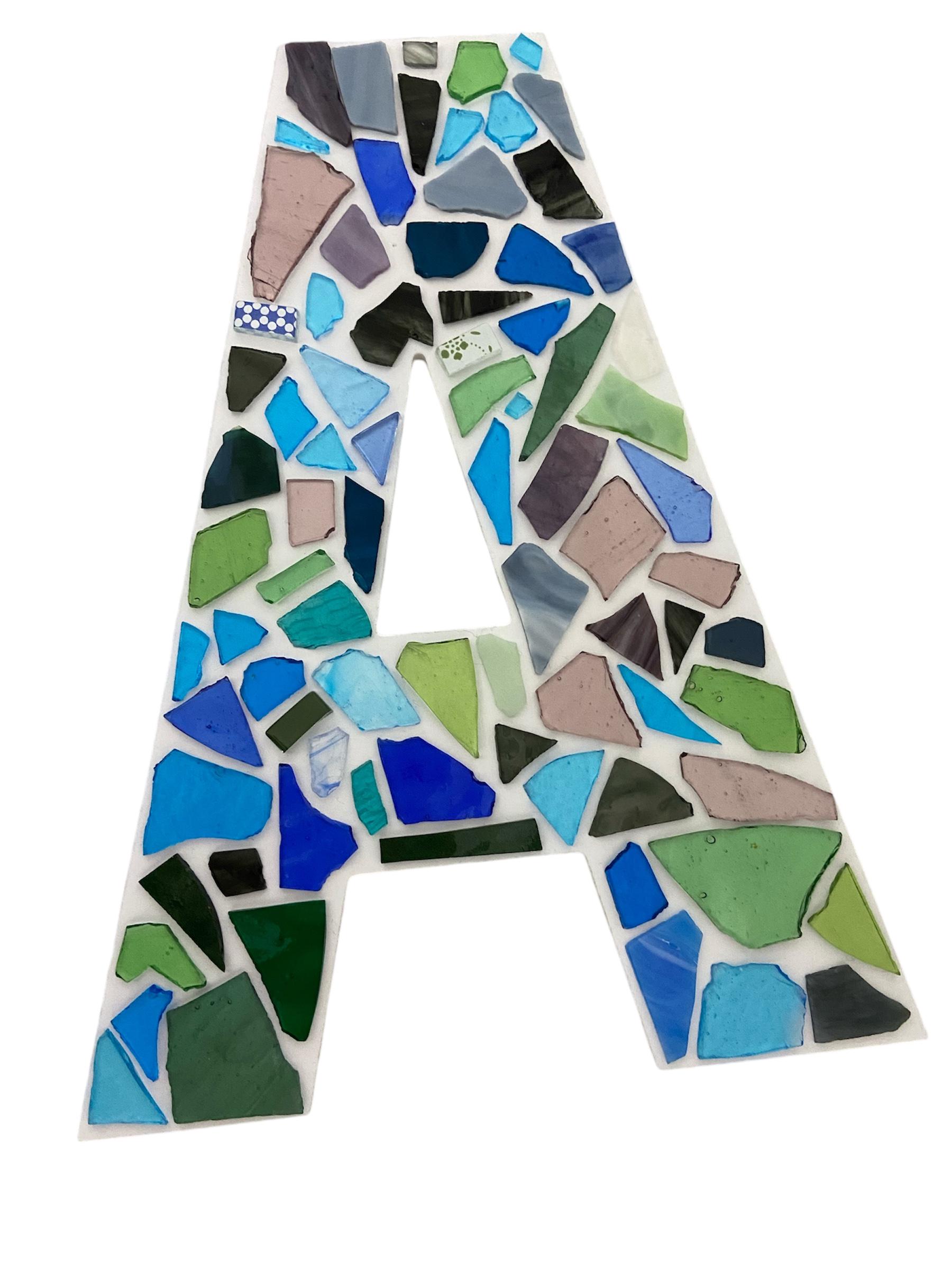 Stained Glass Letter - Etsy