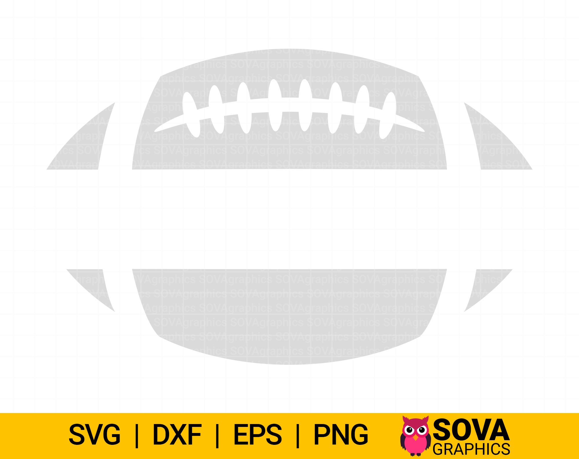 Football Svg Football Monogram Svg Football Mascot Svg Your - Etsy