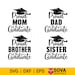 Graduation Svg Bundle, Proud of the Graduate Svg, Graduation Family Svg ...