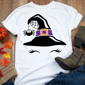 Witch Svg, Witch Face Svg, Witch Hat Svg, Halloween Svg, Spider Svg ...