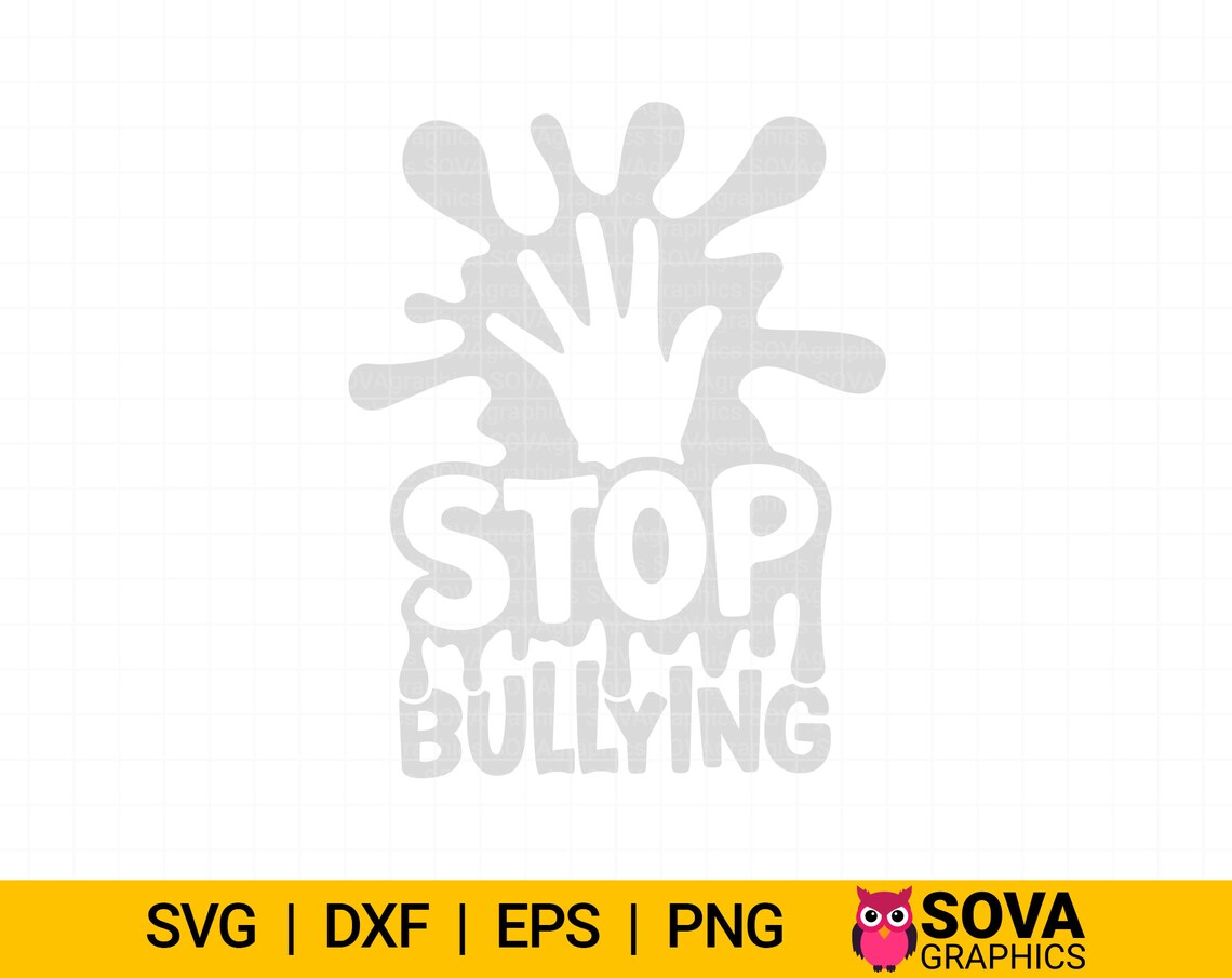 Stop Bullying Svg, Anti Bullying Svg, Be Kind Svg, Kindness Svg, Pink ...