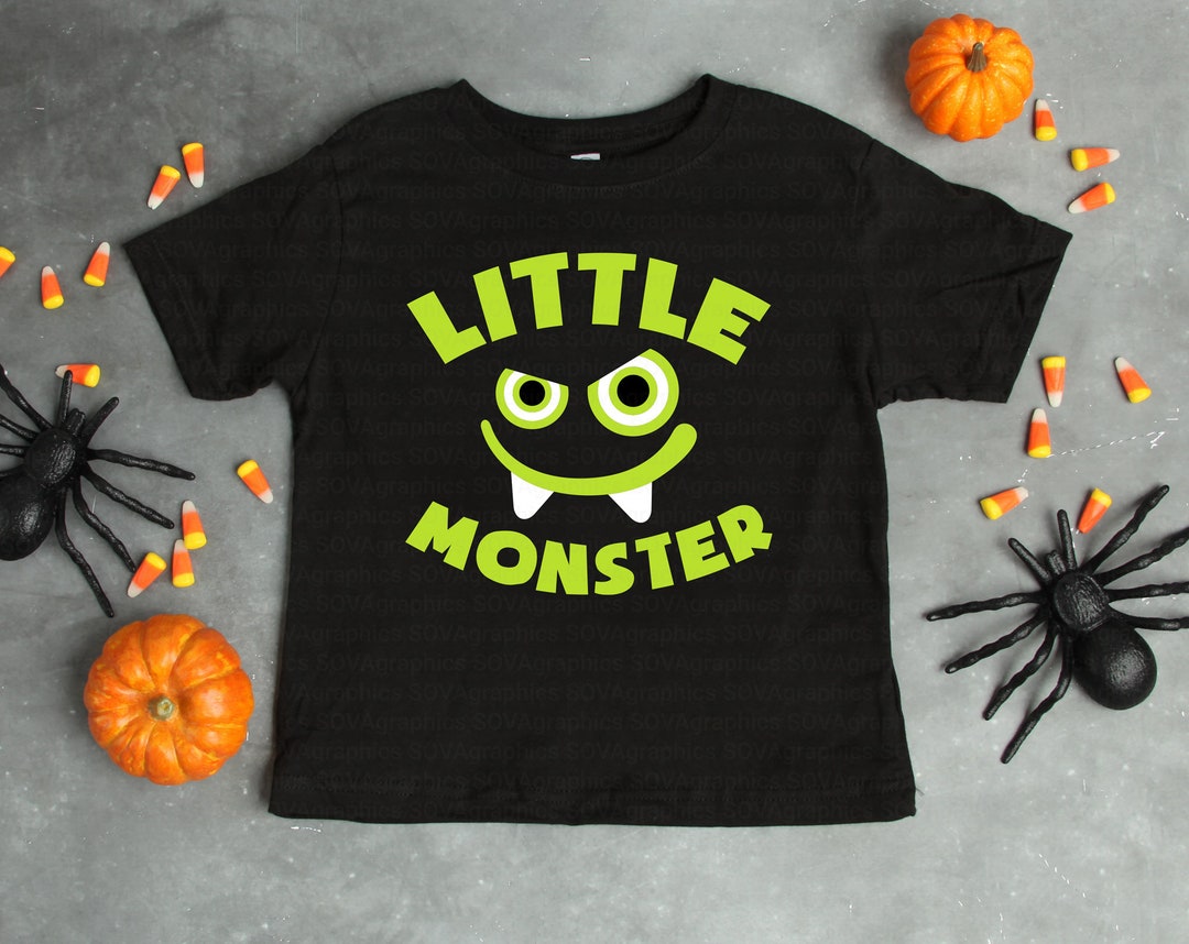 Monster Svg, Little Monster Svg, Halloween Svg, Fall Svg, Costume Svg ...
