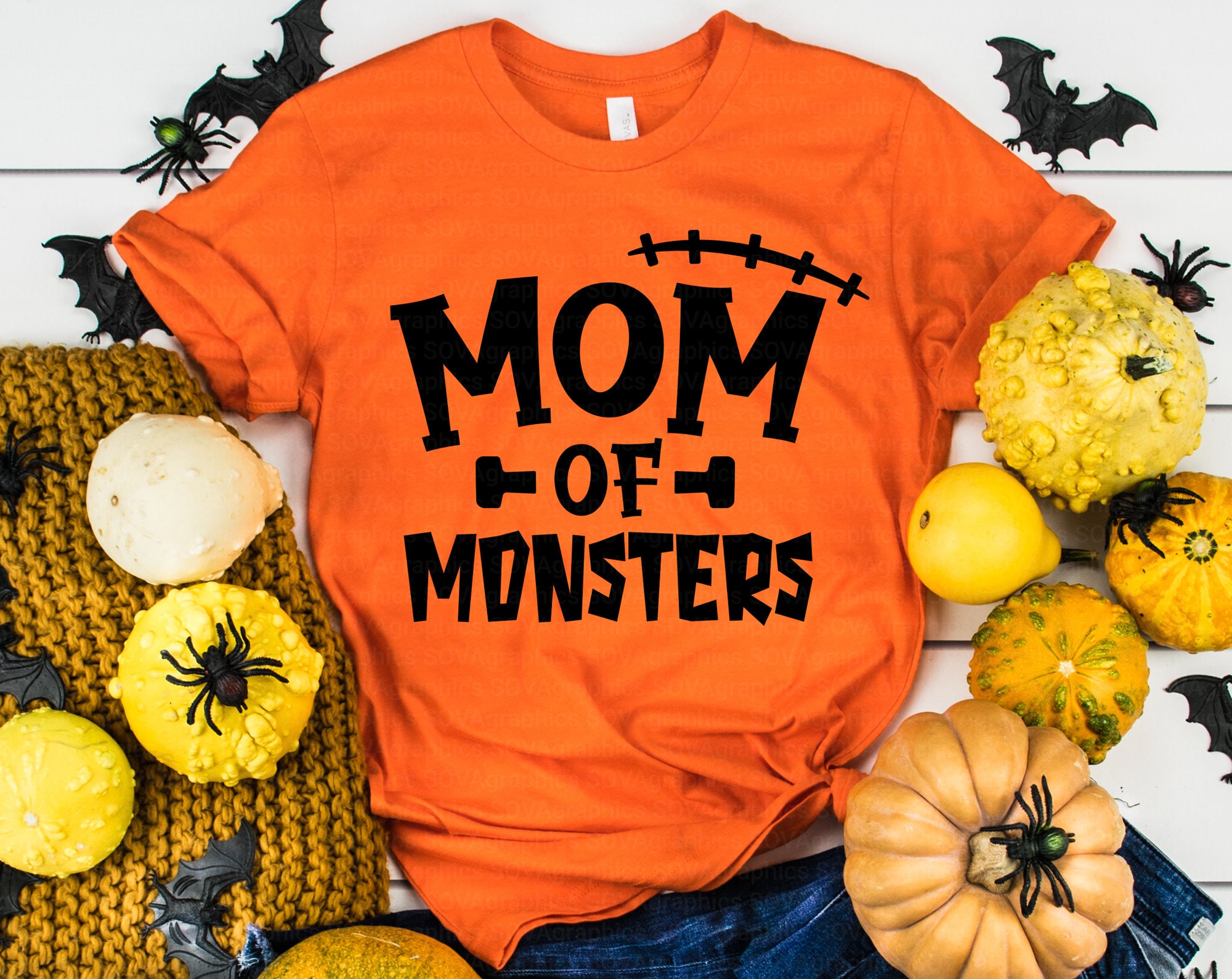 Mom of Monsters Svg Halloween Mom Svg Funny Halloween Svg - Etsy