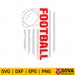 Football Flag Svg, Distressed Football Flag Svg, Football Svg, USA ...