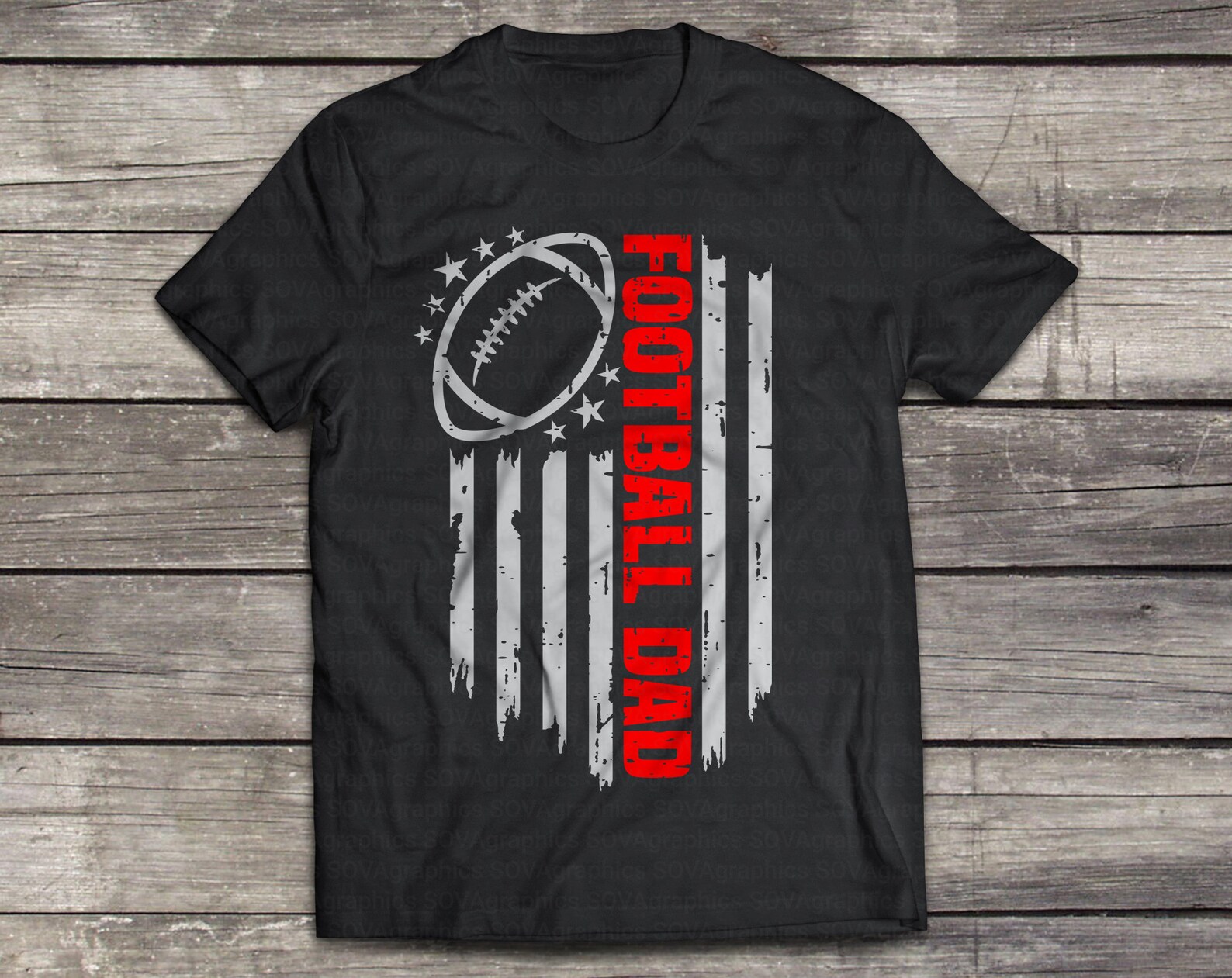 Football Dad Svg, Football Flag Svg, Football Dad Flag Svg, USA Grunge ...