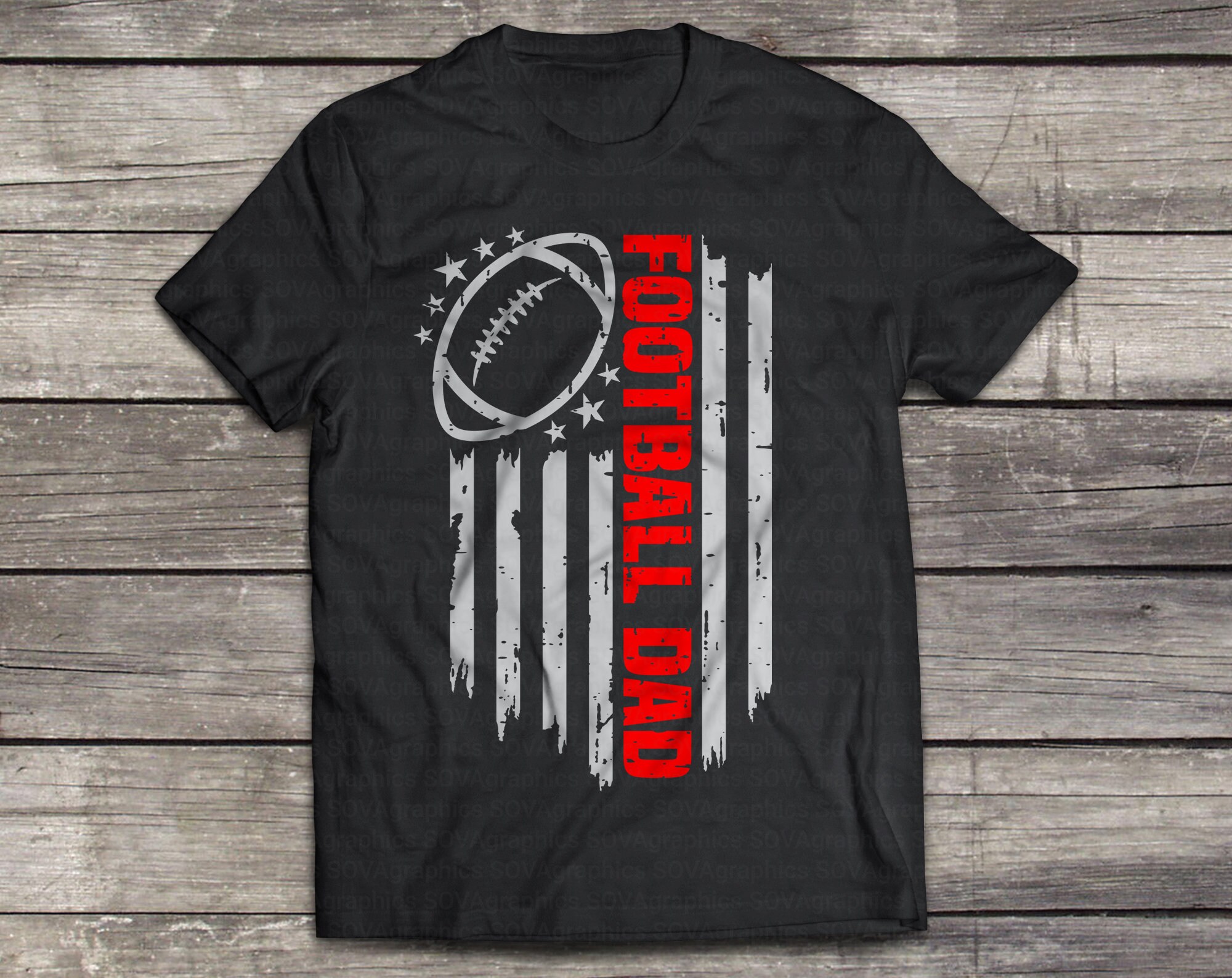 Football Dad Svg, Football Flag Svg, Football Dad Flag Svg, USA Grunge ...