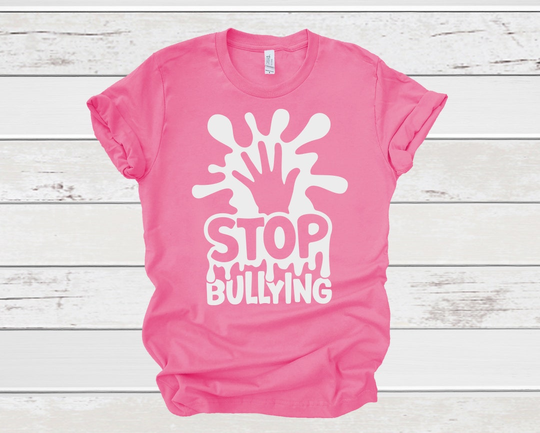 Stop Bullying Svg, Anti Bullying Svg, Be Kind Svg, Kindness Svg, Pink ...