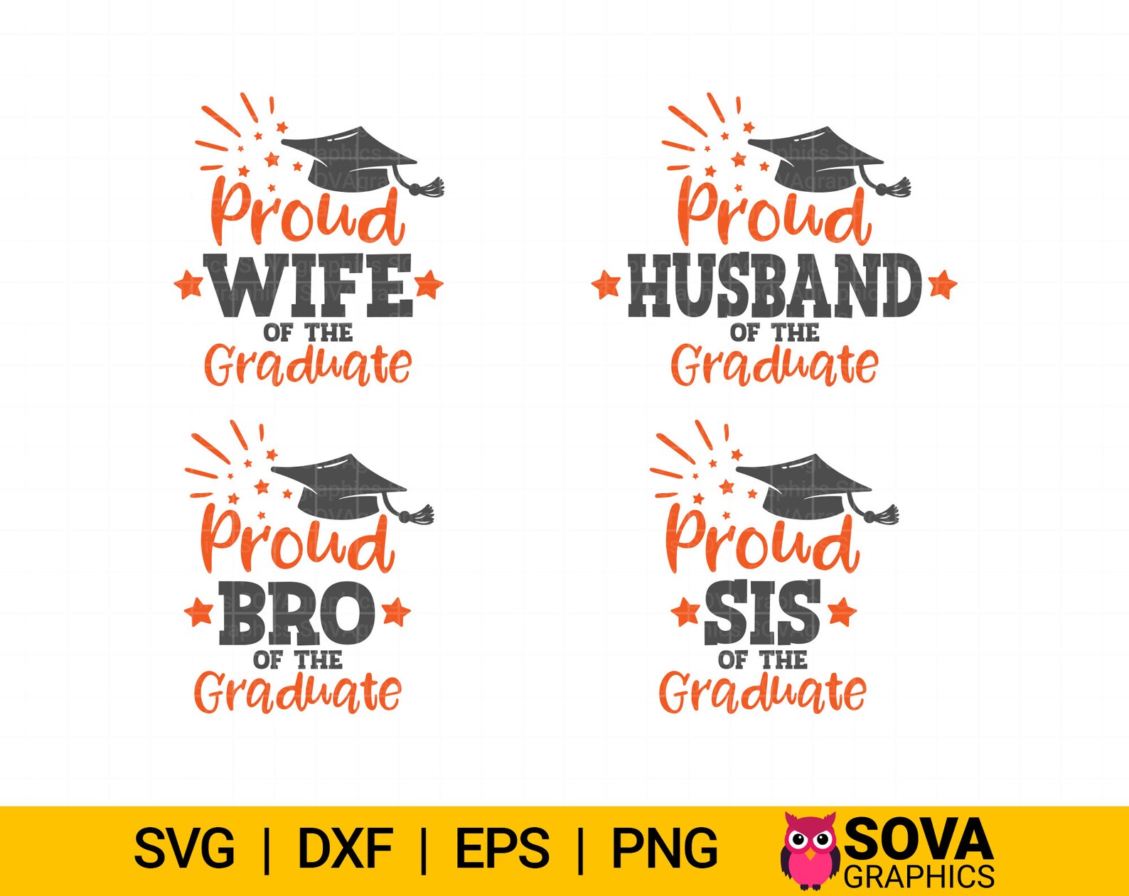 Graduation Svg Bundle, Proud of the Graduate Svg, Family of the ...