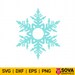 Snowflake Svg, Monogram Svg, Snow Svg, Winter Svg, Christmas Svg ...