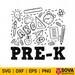 Pre-k Svg, Pre-school Svg, Preschool Svg, Back to School Svg, First Day ...