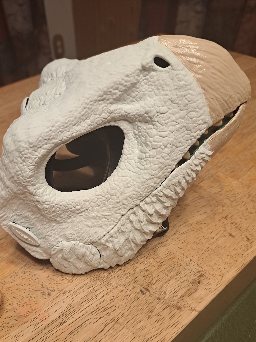 Custom Dino Mask read Disc - Etsy