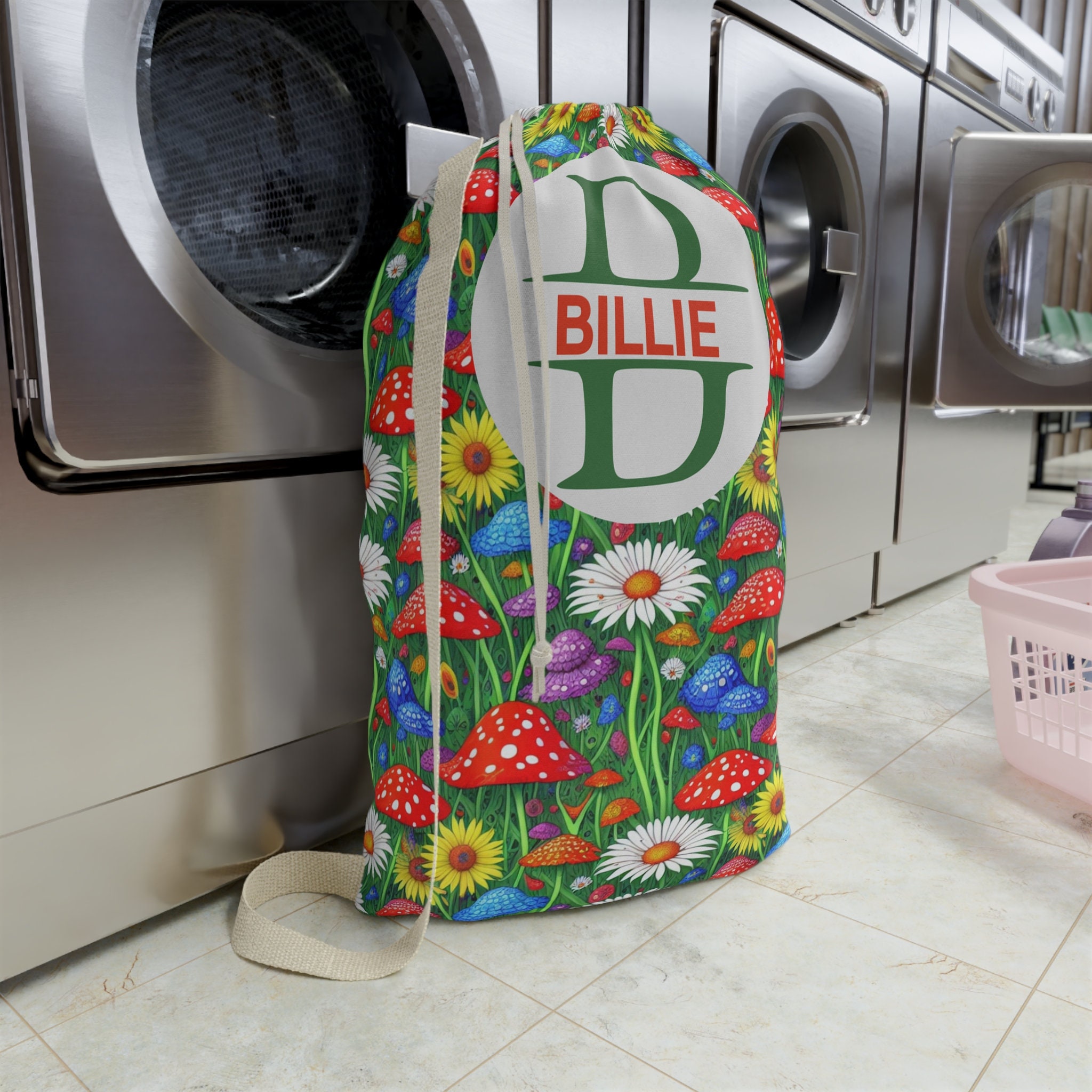 Personalized Laundry Bag College Monogrammed Laundry Bag for College ...