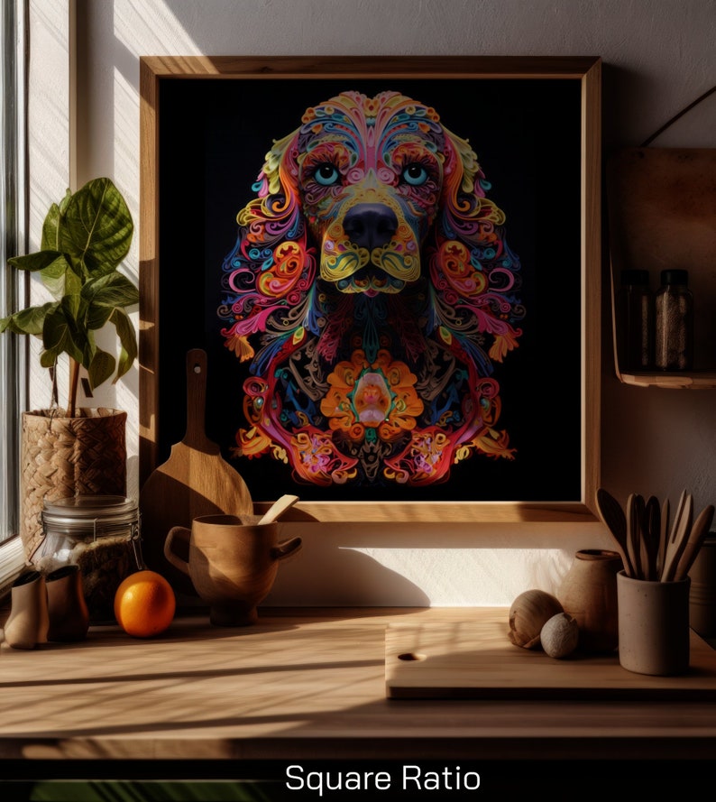 Cocker Spaniel Wall Art, Cocker Spaniel Prints, Dog Wall Art, Dog Wall ...