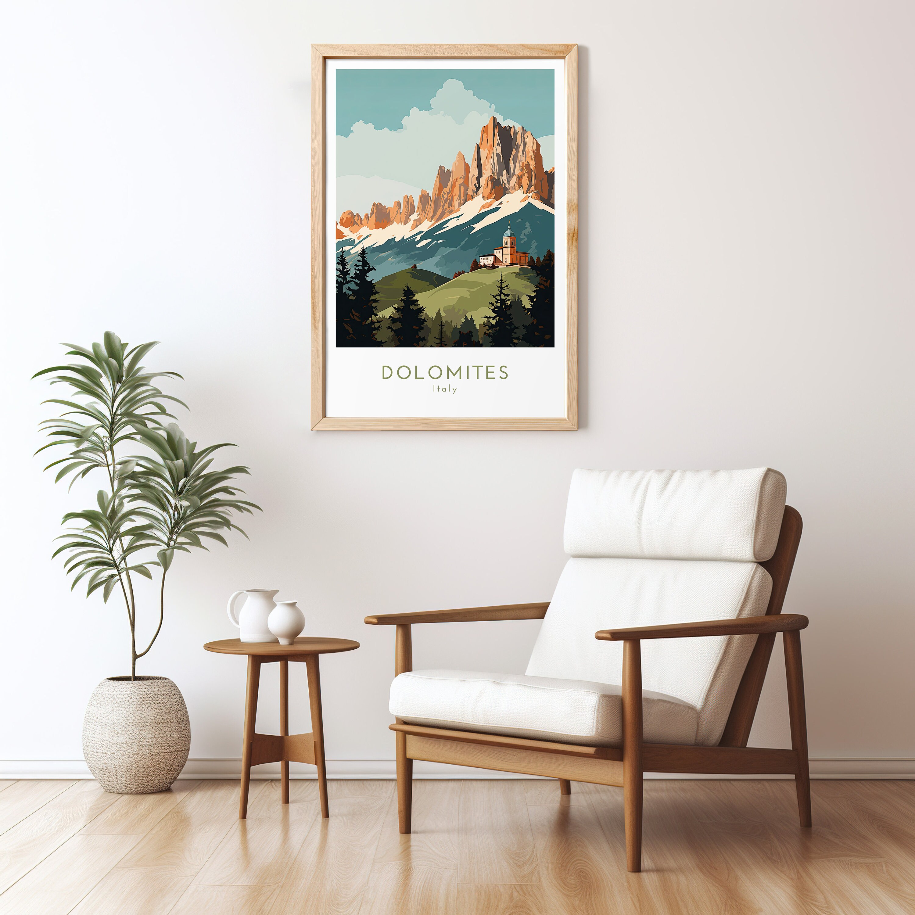 Dolomites Travel Print - Dolomites Poster, Italy Poster, Tre Cime Di ...