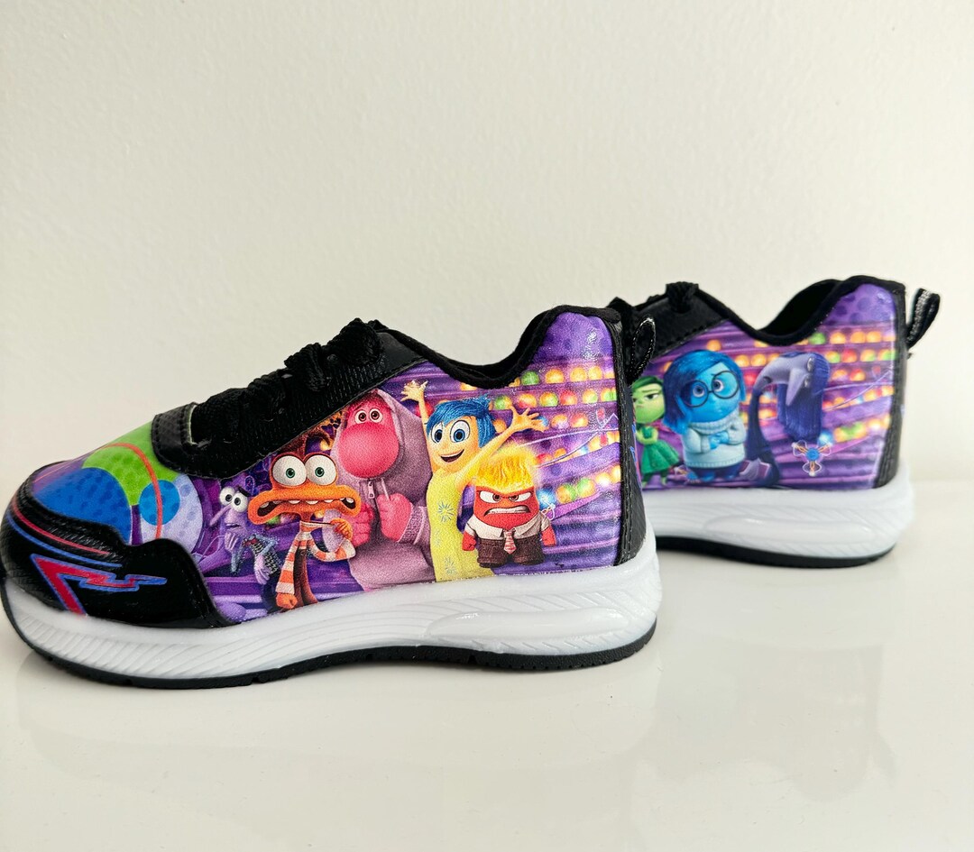 Inside Out Movie Inspired Light up Sneakers - Etsy