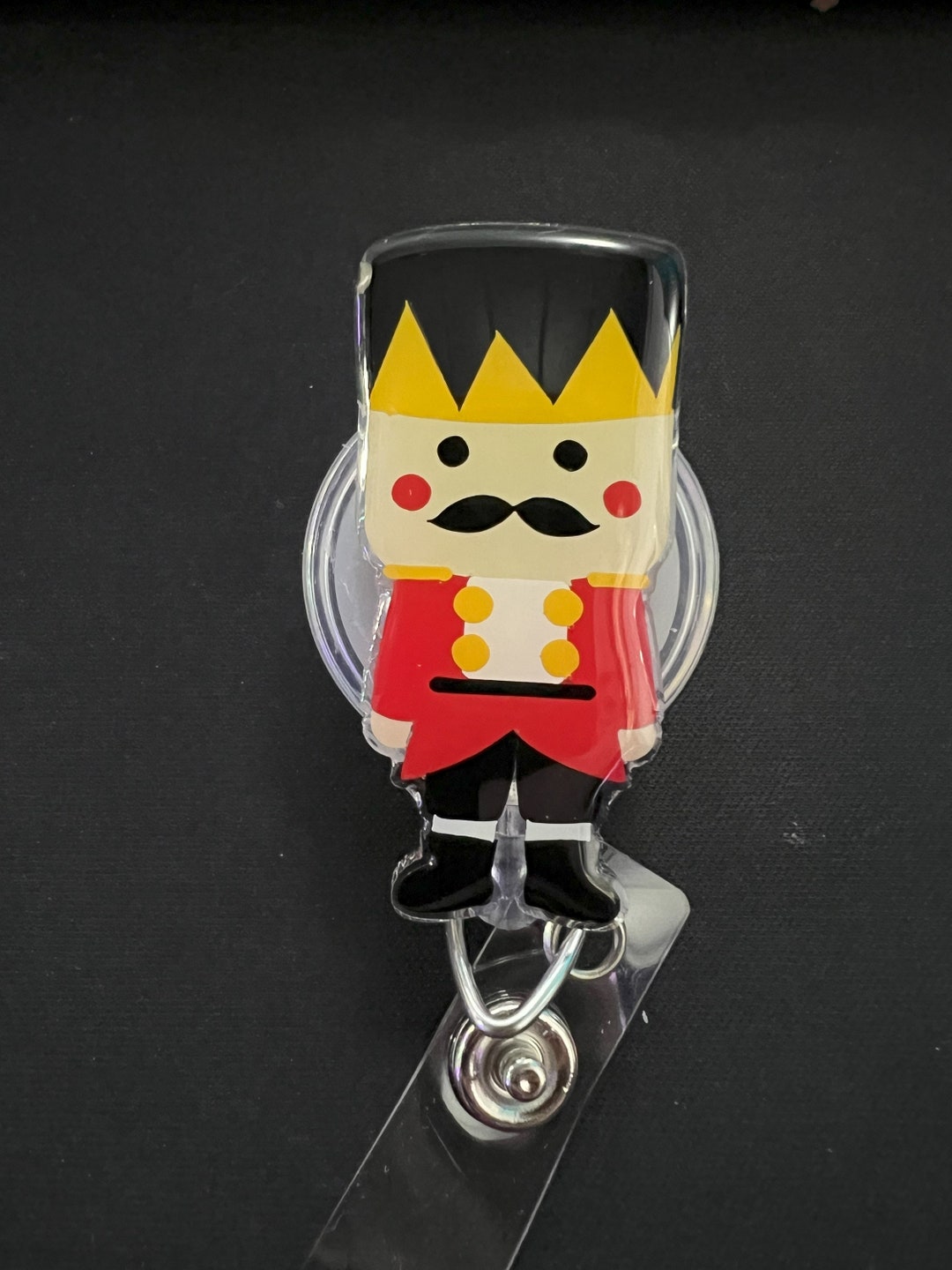 Nutcracker Badge Reel - Etsy