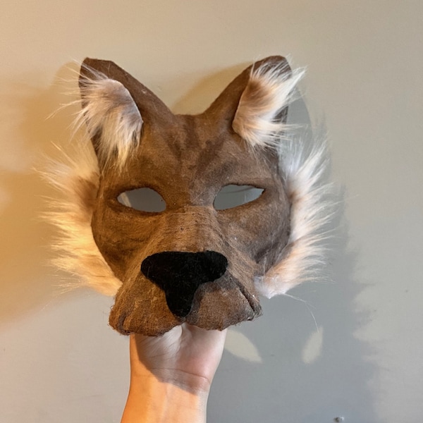 Coyote Mask - Etsy