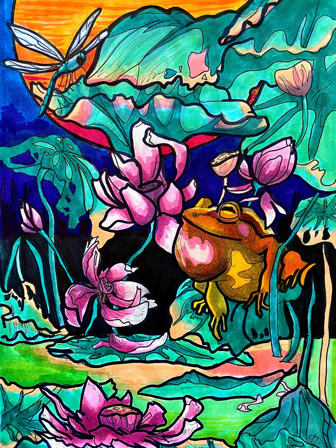 By the Pond by Hope Yeoman - Etsy