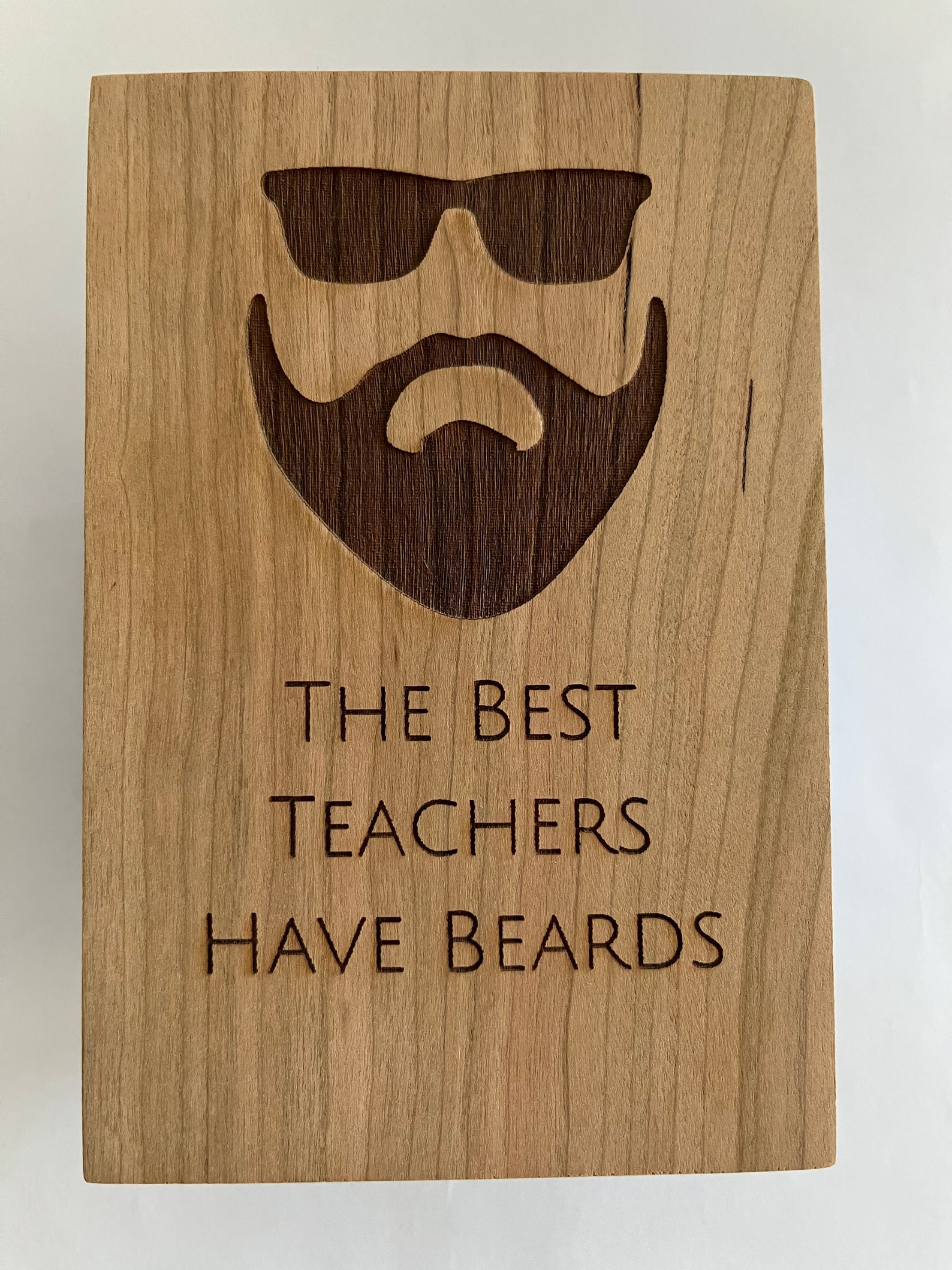 Male Teacher Appreciation Gift | Male Teacher Appreciation Wood Card ...
