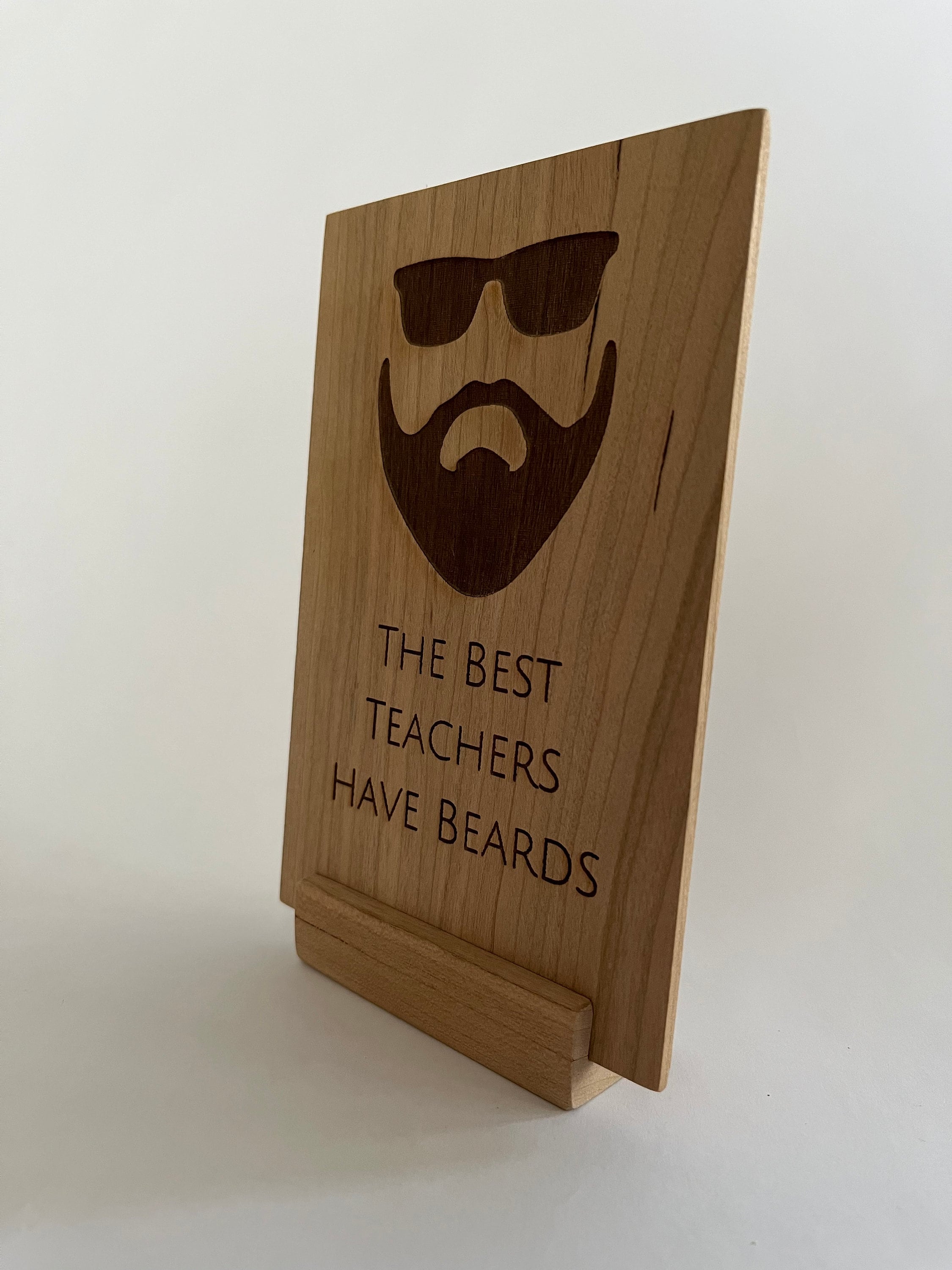 Male Teacher Appreciation Gift | Male Teacher Appreciation Wood Card ...
