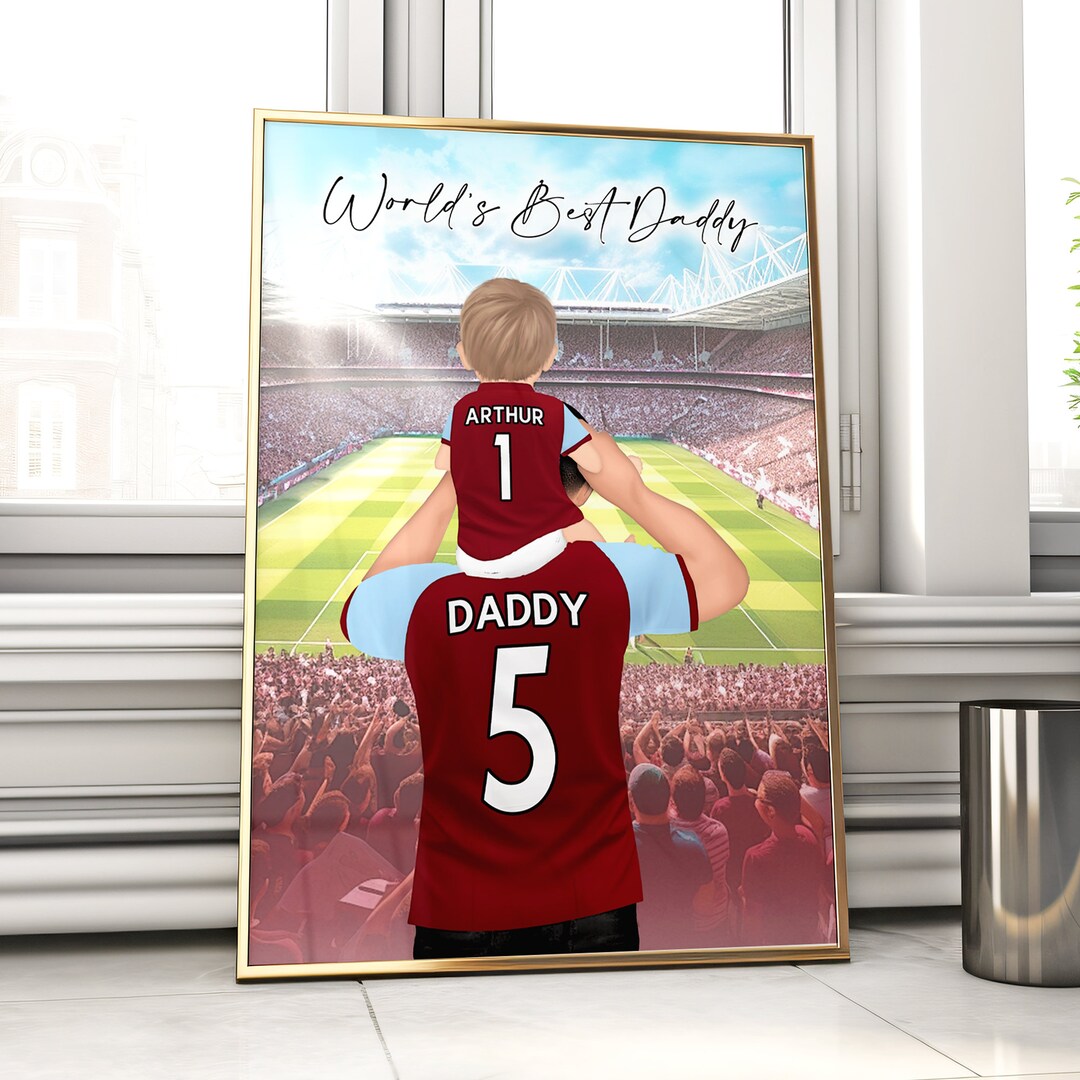 Personalised West Ham Print West Ham Gift West Ham Poster - Etsy.de